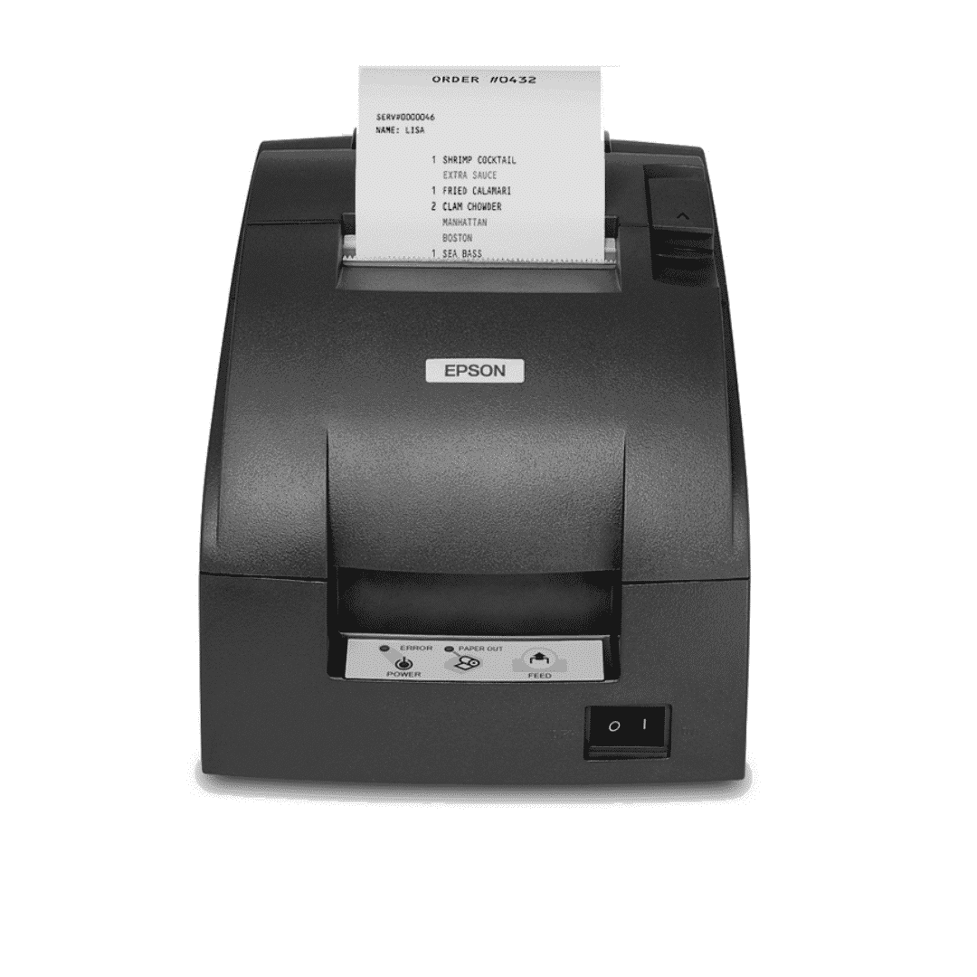 Impresora Epson Tmu 220d- 806 Usb Negra Matricial BicromÁtica - C31c515806