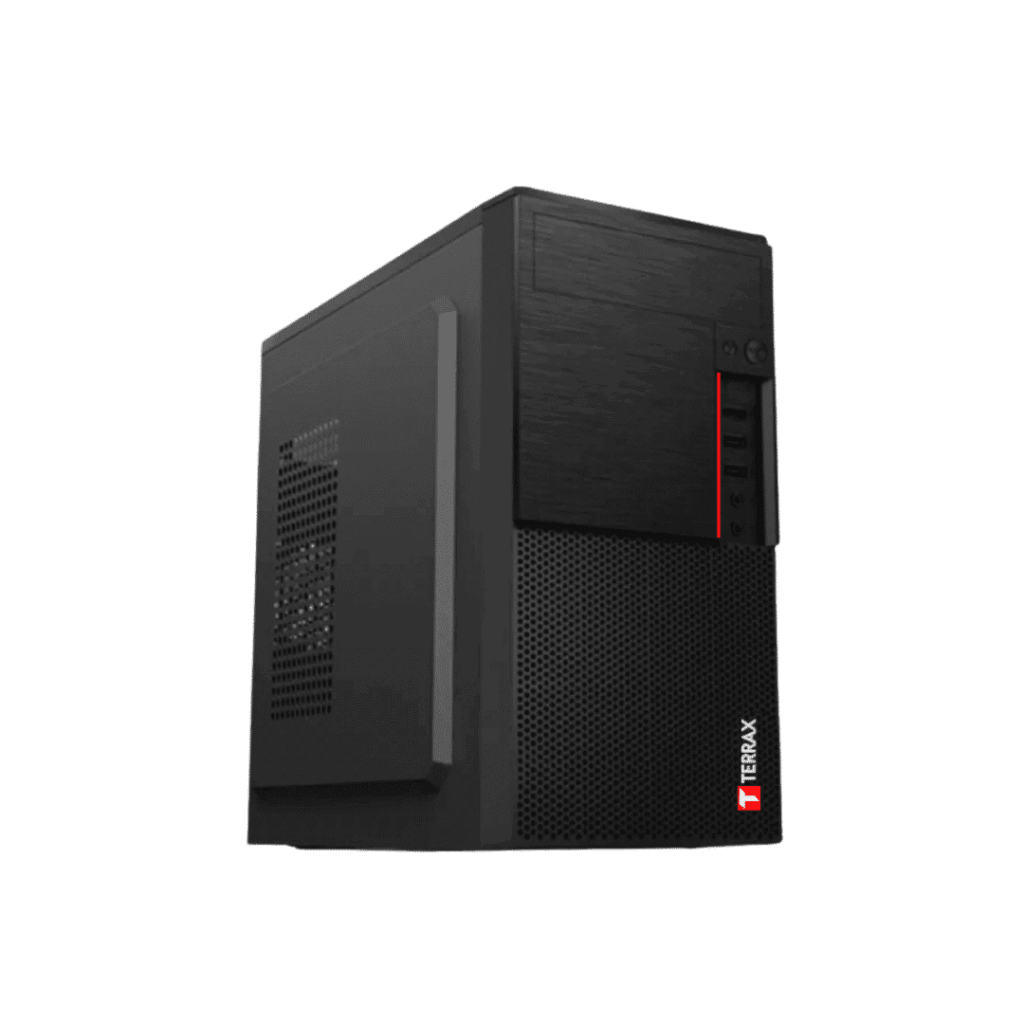 Case - Chasis De Pc Solo Terrax Tx-860 Negro Atx 600w