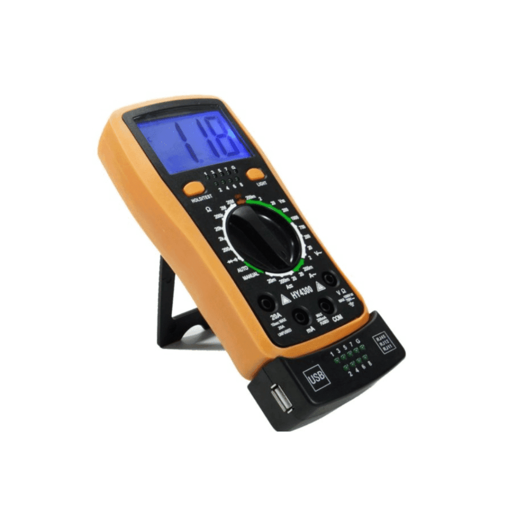 Multimetro Digital Con Tester Dt4300b – IDC MAYORISTA EN COMPUTACIÓN C.A