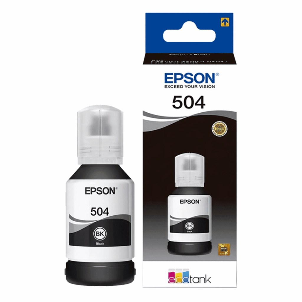 Tinta Epson T504120 Black L4150/ L4160/ L4260/ L6161/ L6191/ L4150 ...