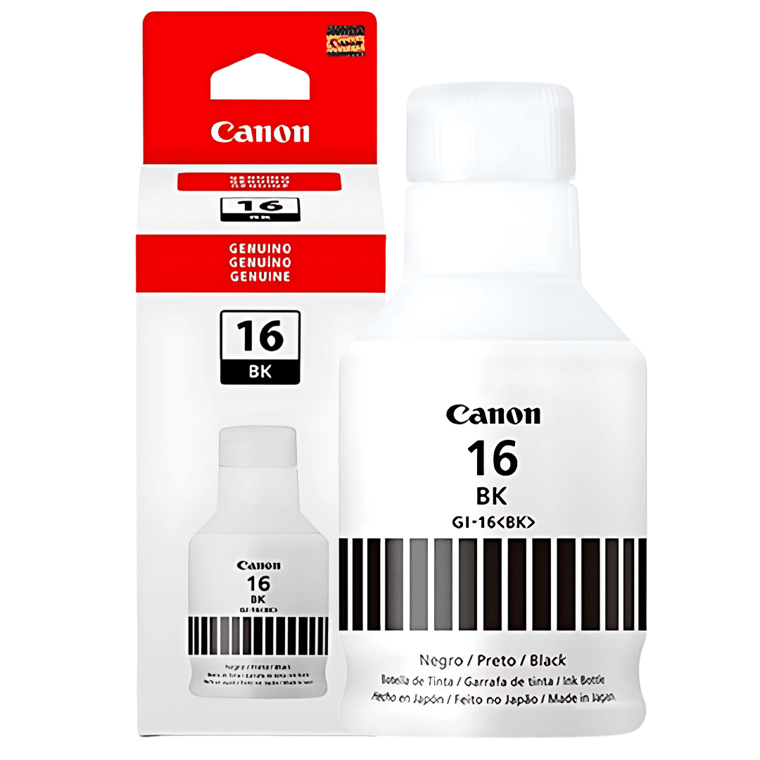 Tinta Canon Gi-16bk Black 170ml Gx6010 Gx7010