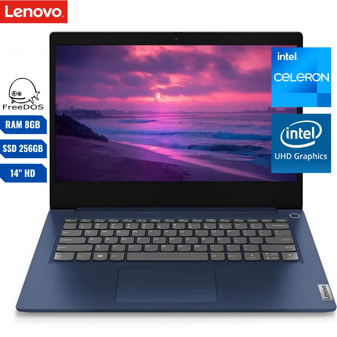 Laptop Lenovo Ideapad 3 14igl05 81wh Intel N4020 8gb 256gb 14" Freedos ...