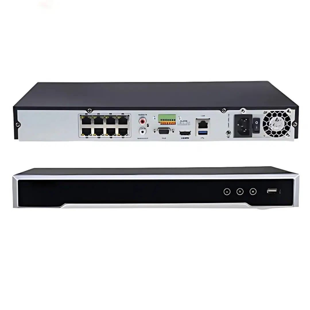 Hikvision DS-7608NI-Q2/8P - NVR - 8 Canales - En Red - 1U - Montaje En ...