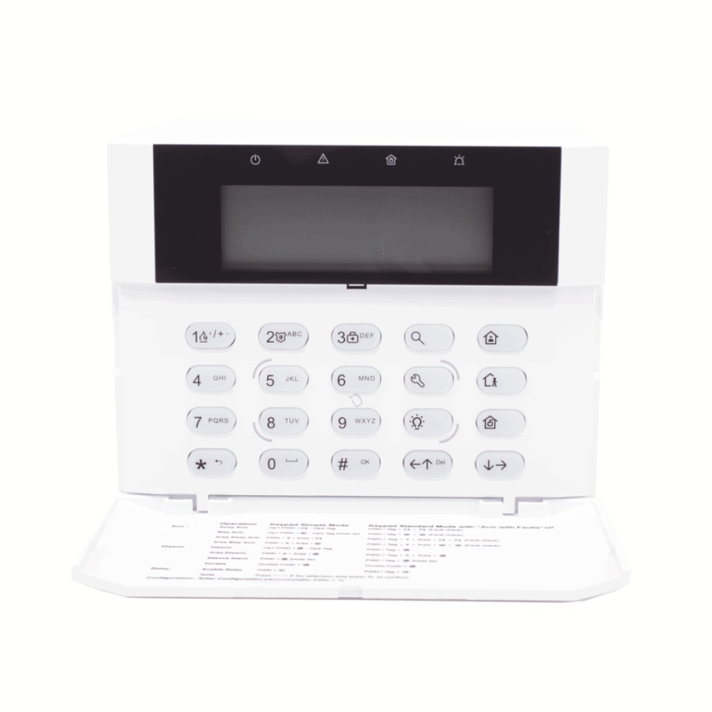 Hikvision - Keypad - Wired - Intrusión - Paneles Y Teclados - DS-PK1 ...