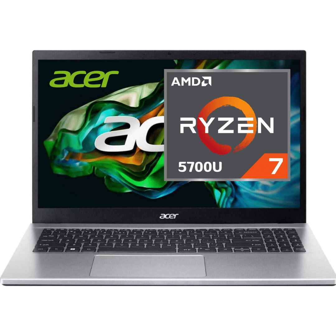 Laptop Acer Aspire 3 Amd Ryzen 7 5700u (5th) Ram 16gb Ddr4 Ssd 512gb 15.6fhd (1920x1080) Amd ...