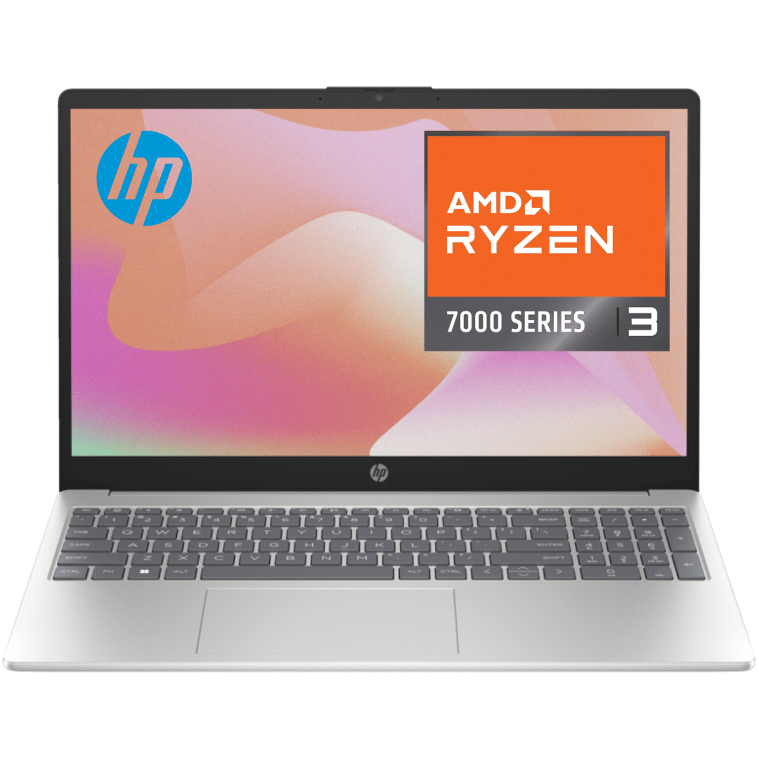 HP 15-fc0004la - Notebook - 15.6" - AMD Ryzen 3 7320U - 512 GB SSD ...