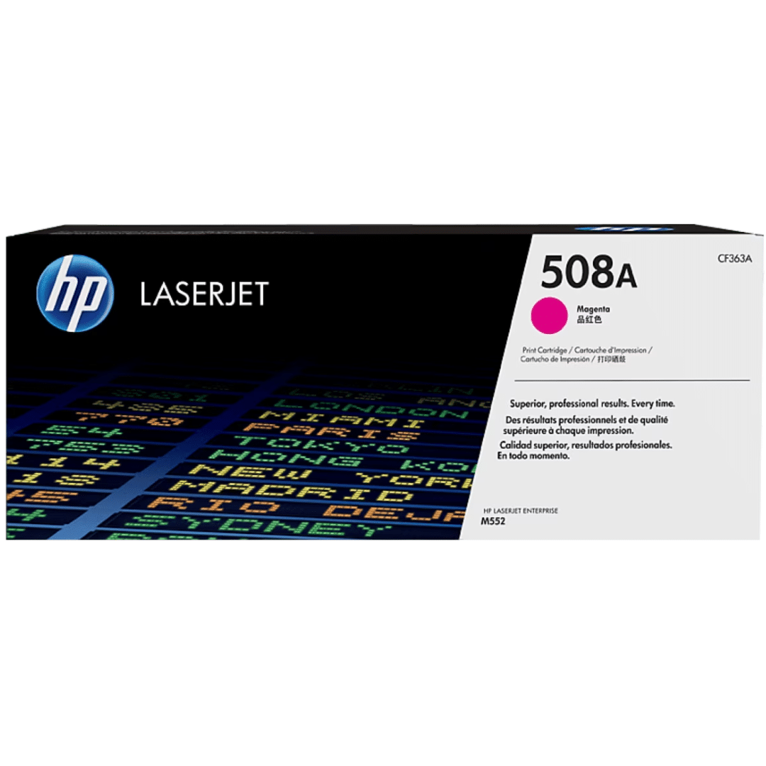 HP 508A - Magenta - Original - LaserJet - Cartucho De Tóner (CF363A ...