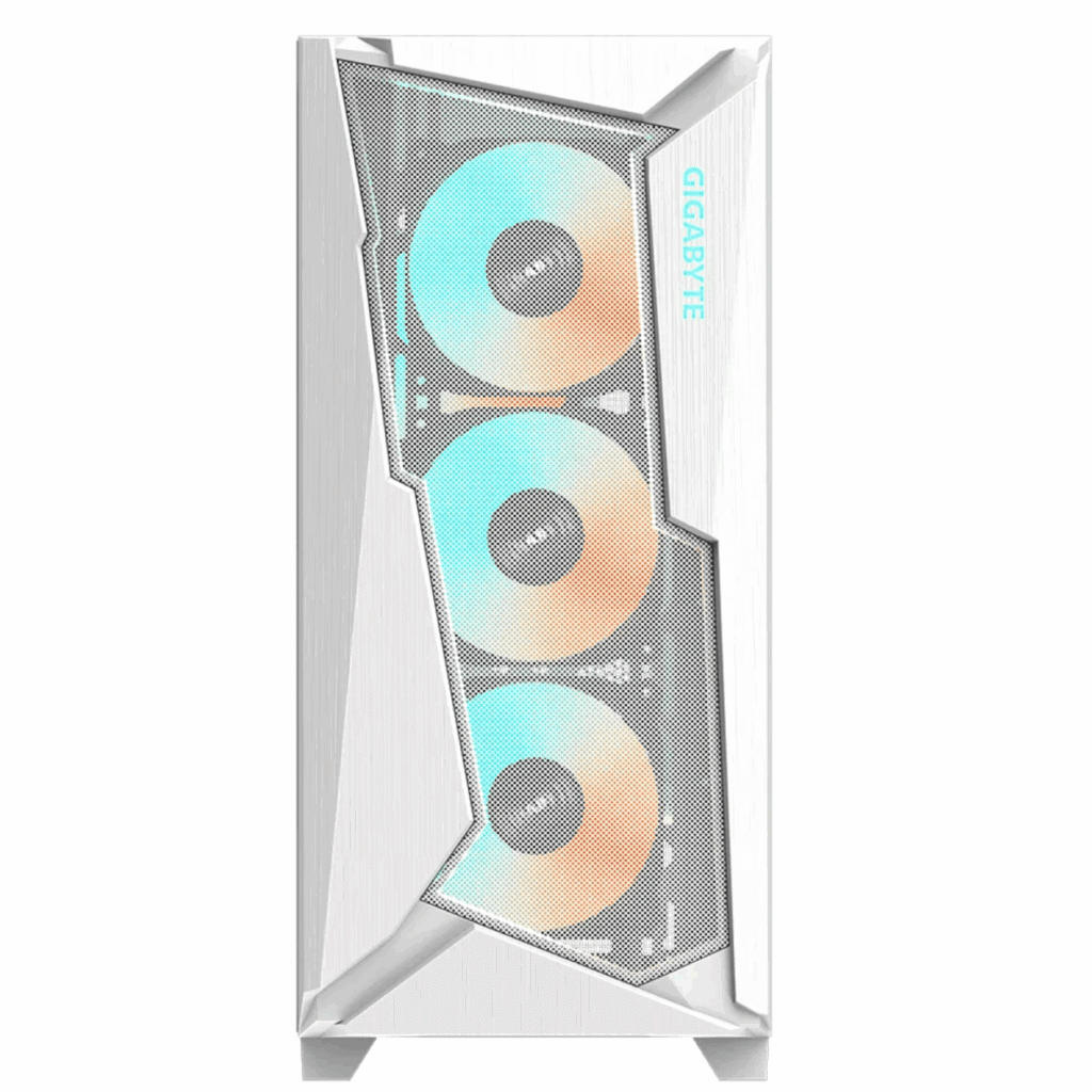 Case Gigabyte C301 White Mid Tower Rgb Fusion - 810075655636 - GB-C301GW