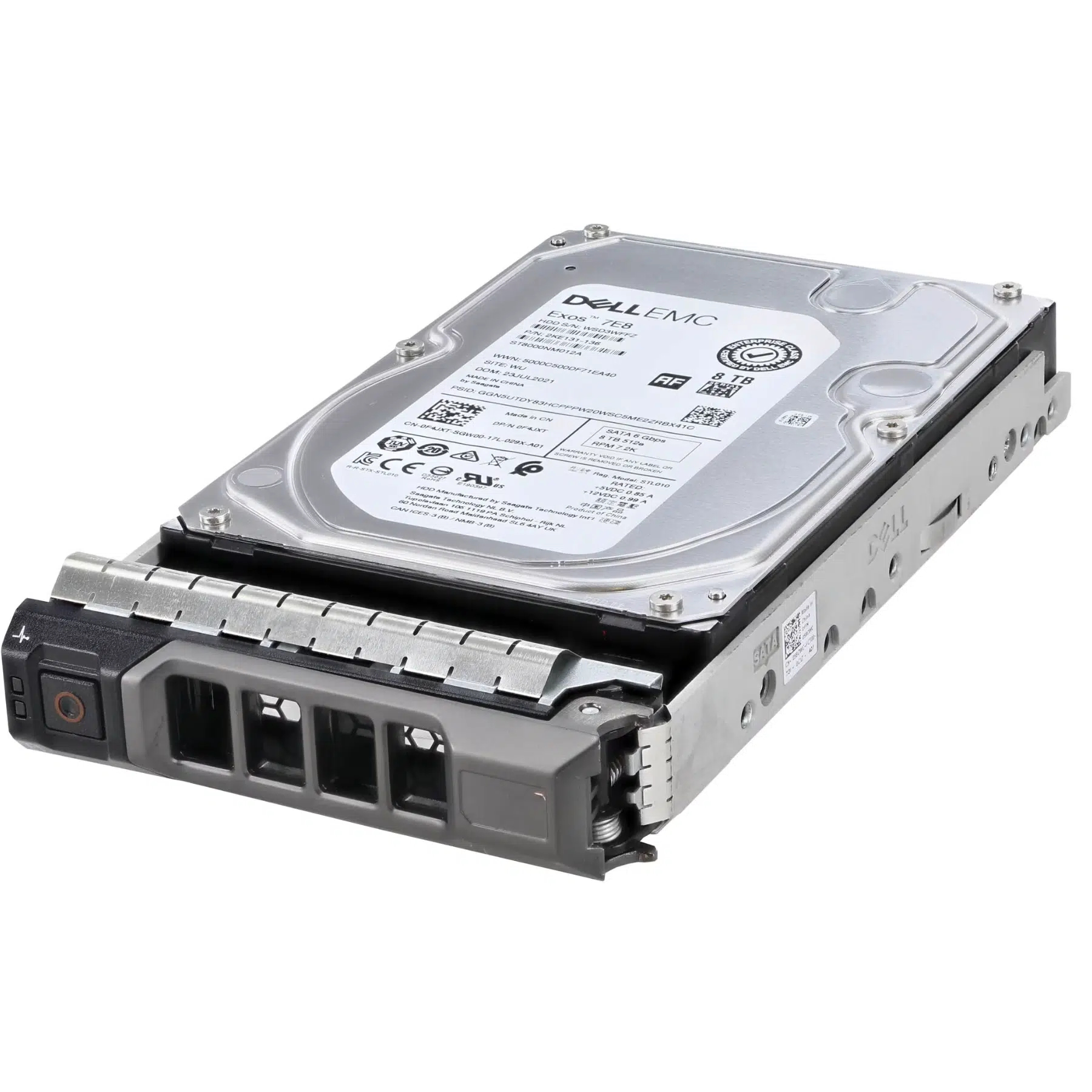 Dell EMC - Hard Drive - Internal Hard Drive - 8 TB - 3.5" - 7200 Rpm - 161-BBRX - Almacenamiento ...