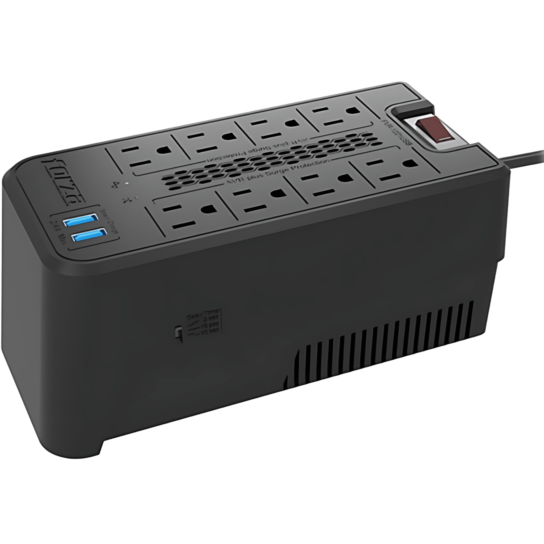 Forza - Automatic Voltage Regulator - AC 110 V - 8 Tomas De Corriente ...