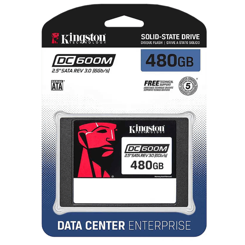 Kingston DC600M - SSD - Mixed Use - 480 GB - Interno - 2.5" - SATA 6Gb ...