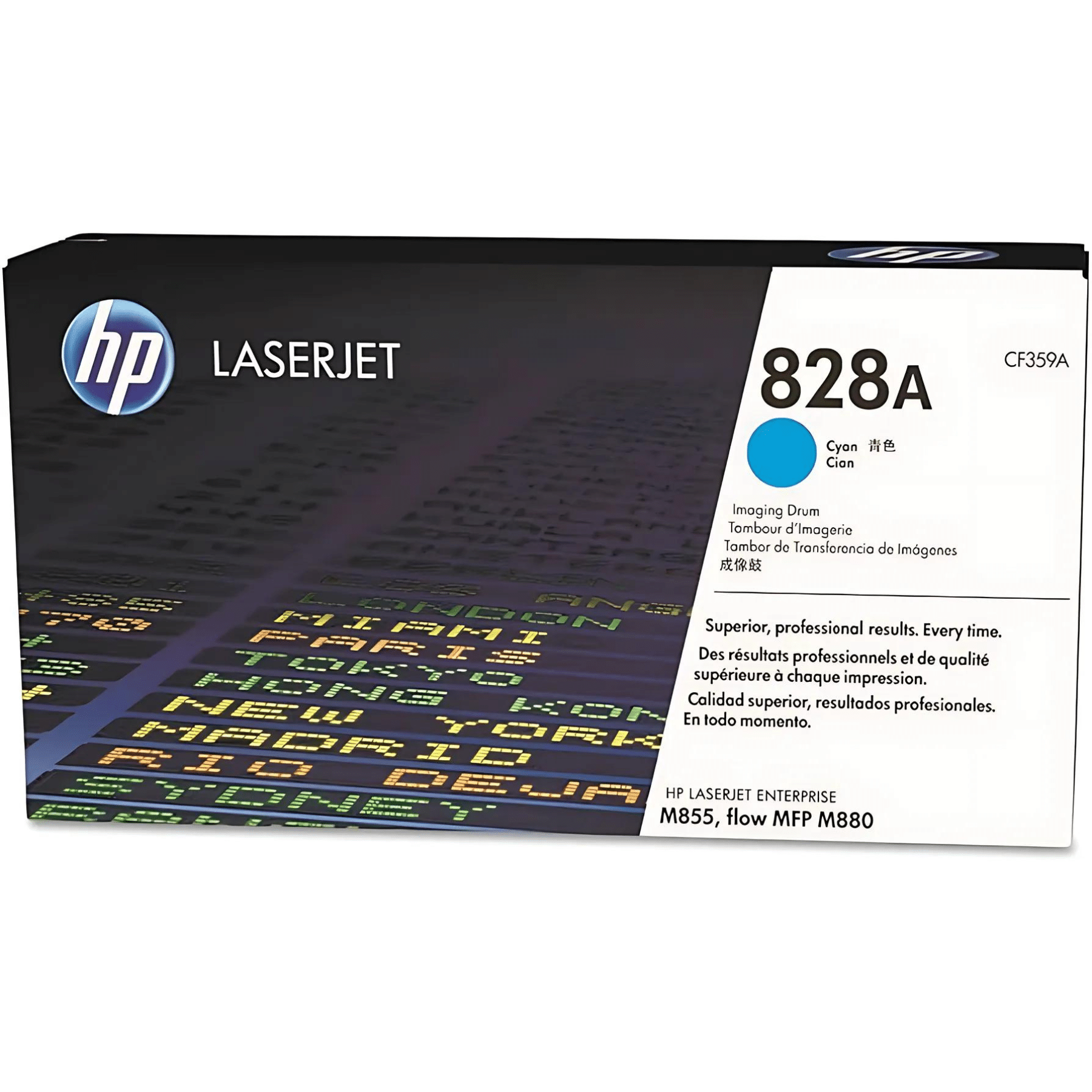 HP 828A - Cián - Original - Kit De Tambor - Para Color LaserJet ...