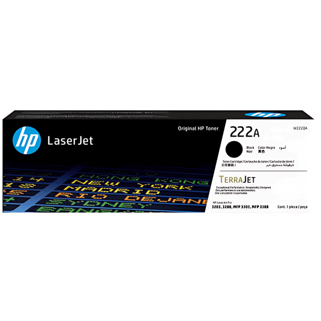 HP - Toner Cartridge - Black - 222A BLACK ORIGINAL LASER - Consumibles ...