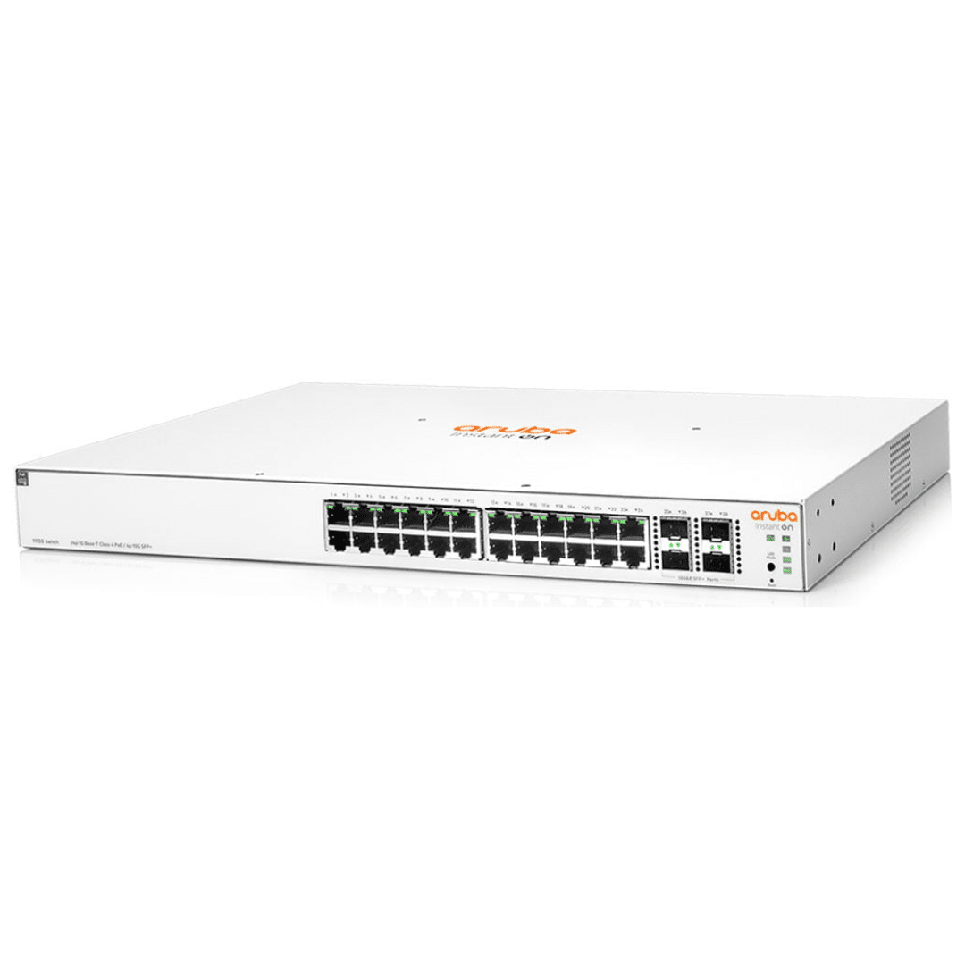 HPE Networking Instant On 1930 24G Class4 PoE 4SFP SFP 195W Switch