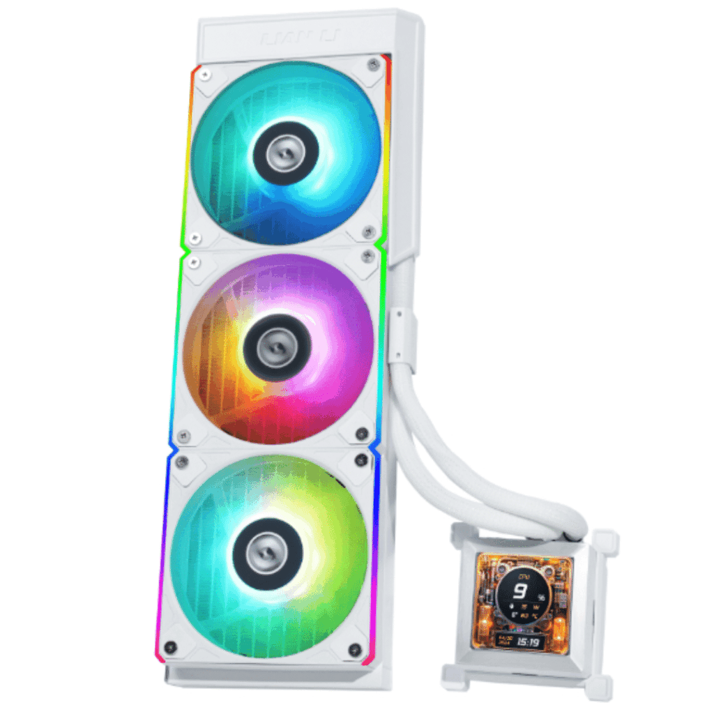 Lian Li Hydroshift 360 Aio Hslcd36rb Pre-installed 3 X Argb Fans - Side ...