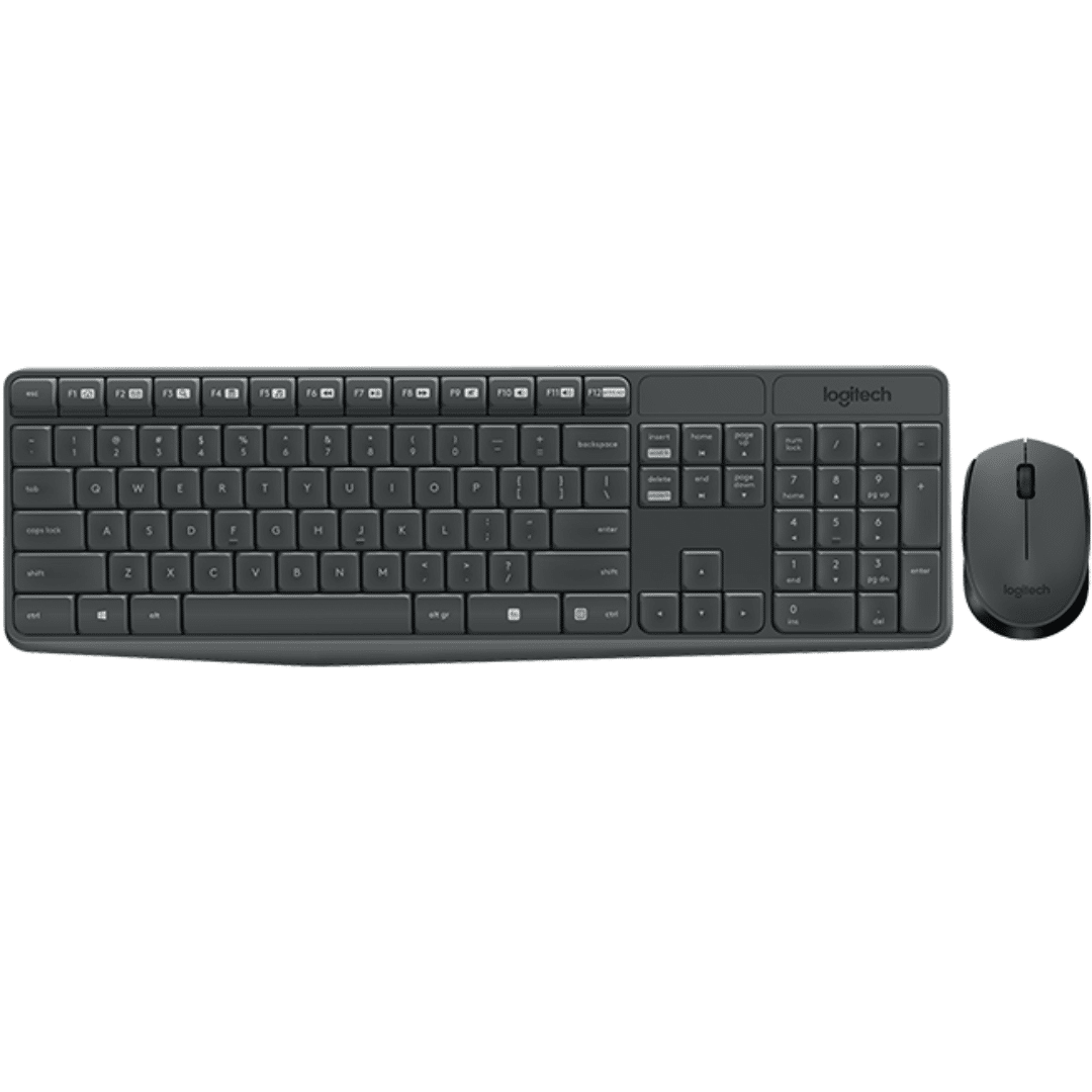 Logitech - Juego De Teclado Y Ratón - MK235 - Español - Inalámbrico ...