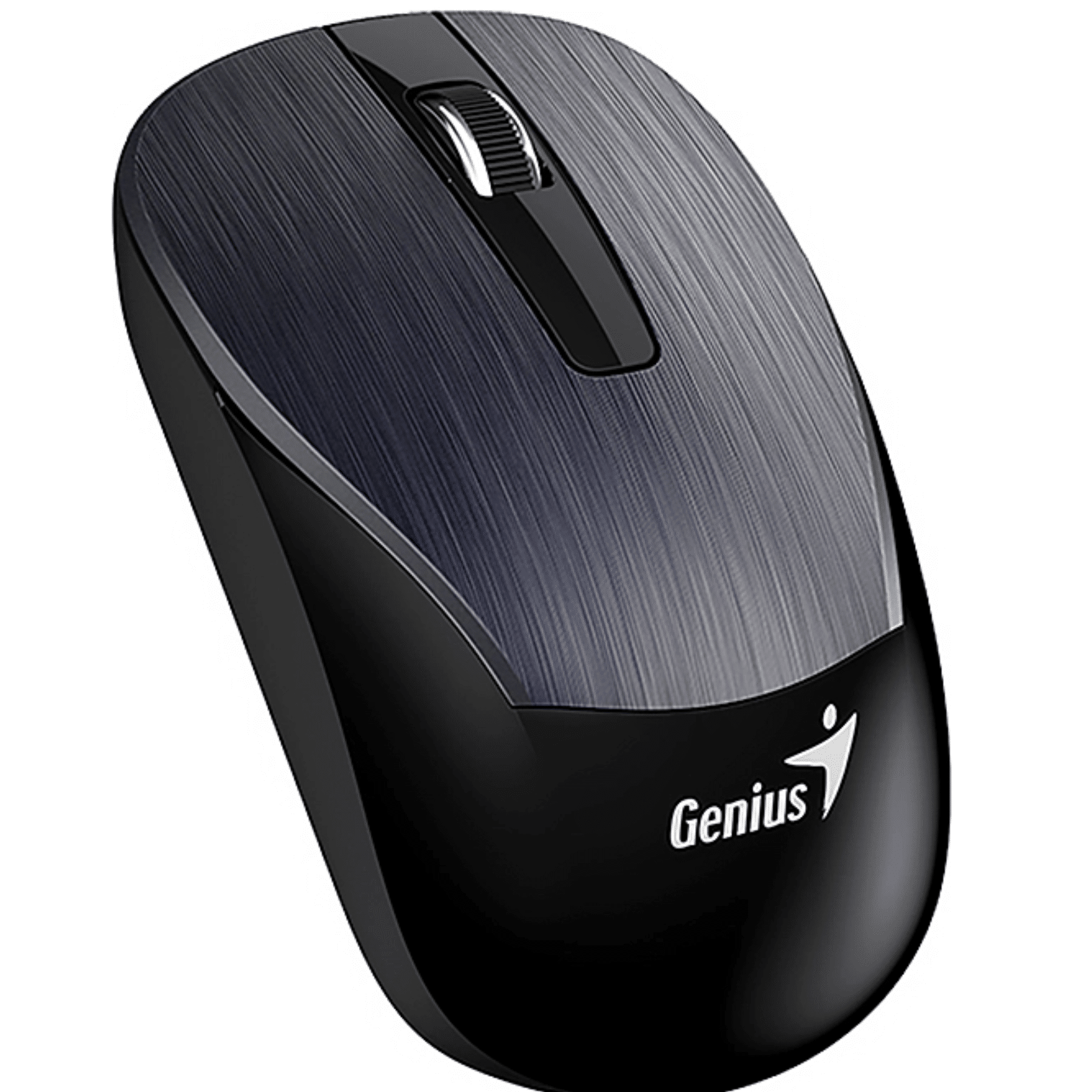 Mouse Genius Eco-8015 Wireless Blueeye Recargable Iron Gray - Mouse ...