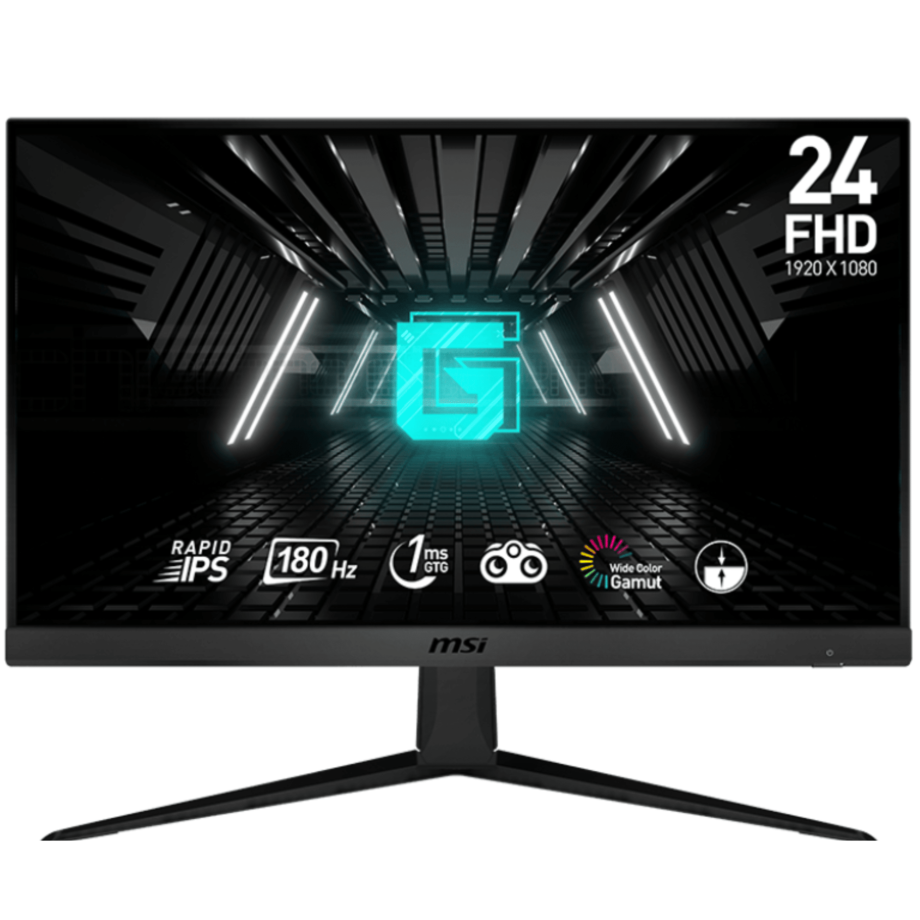 Msi G2412f 24" Class Full Hd Gaming Lcd Monitor - 16:9 - Black - MON ...