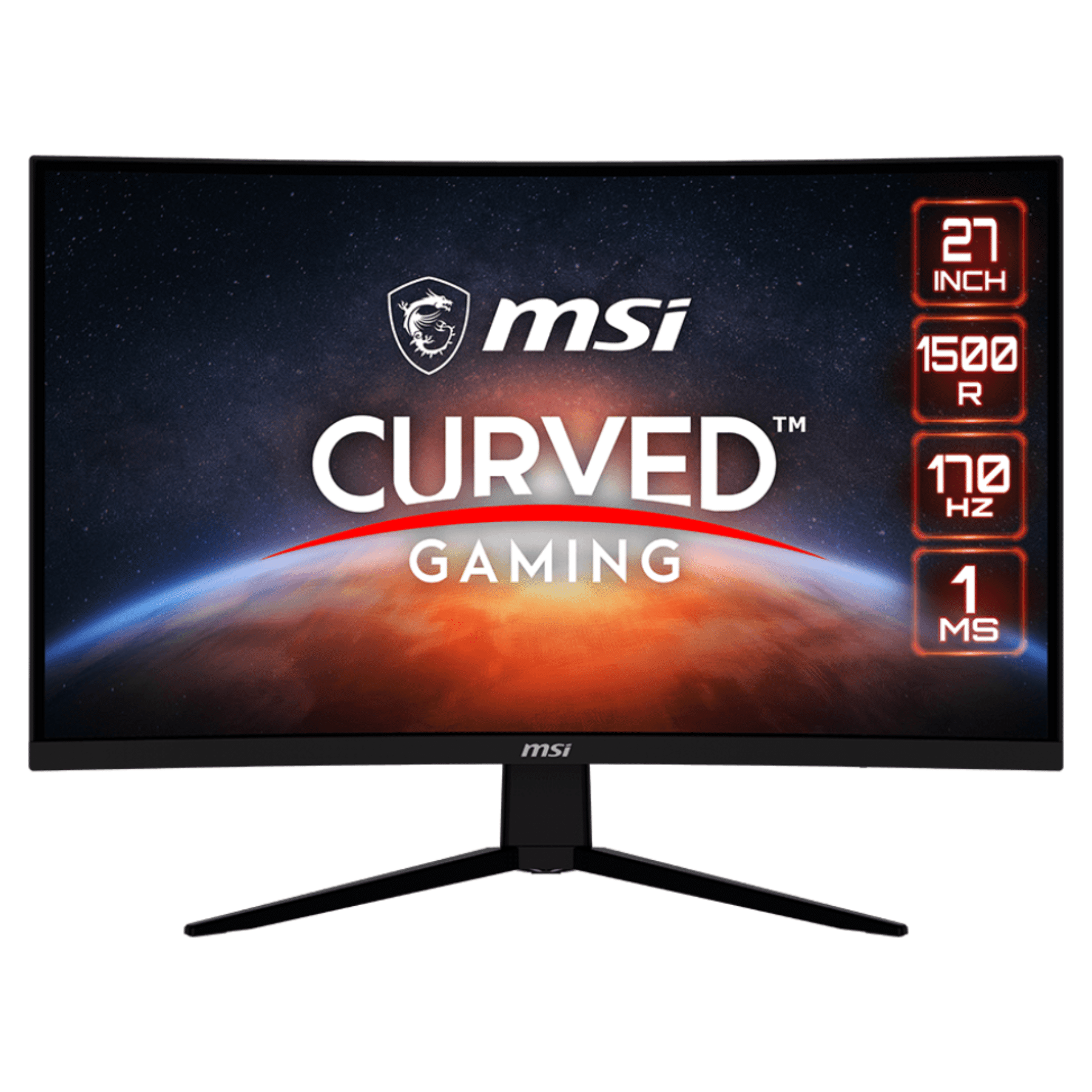 Msi G273cq 27" Class Wqhd Curved Screen Gaming Lcd Monitor - 16:9 - MON ...