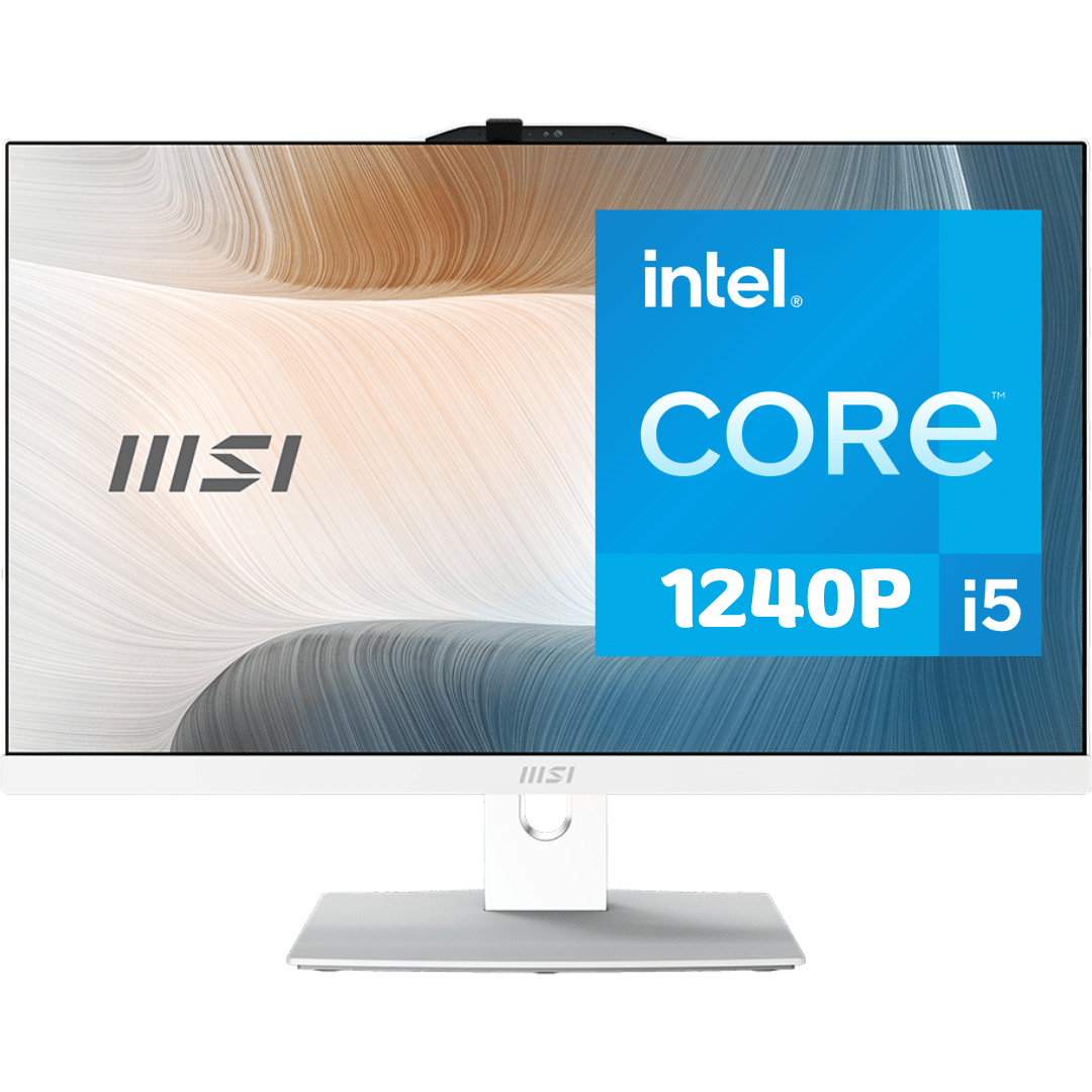Msi Modern Am242tp 12m 056us - All-in-one - Core I5 1240p / Up To 4.4 ...