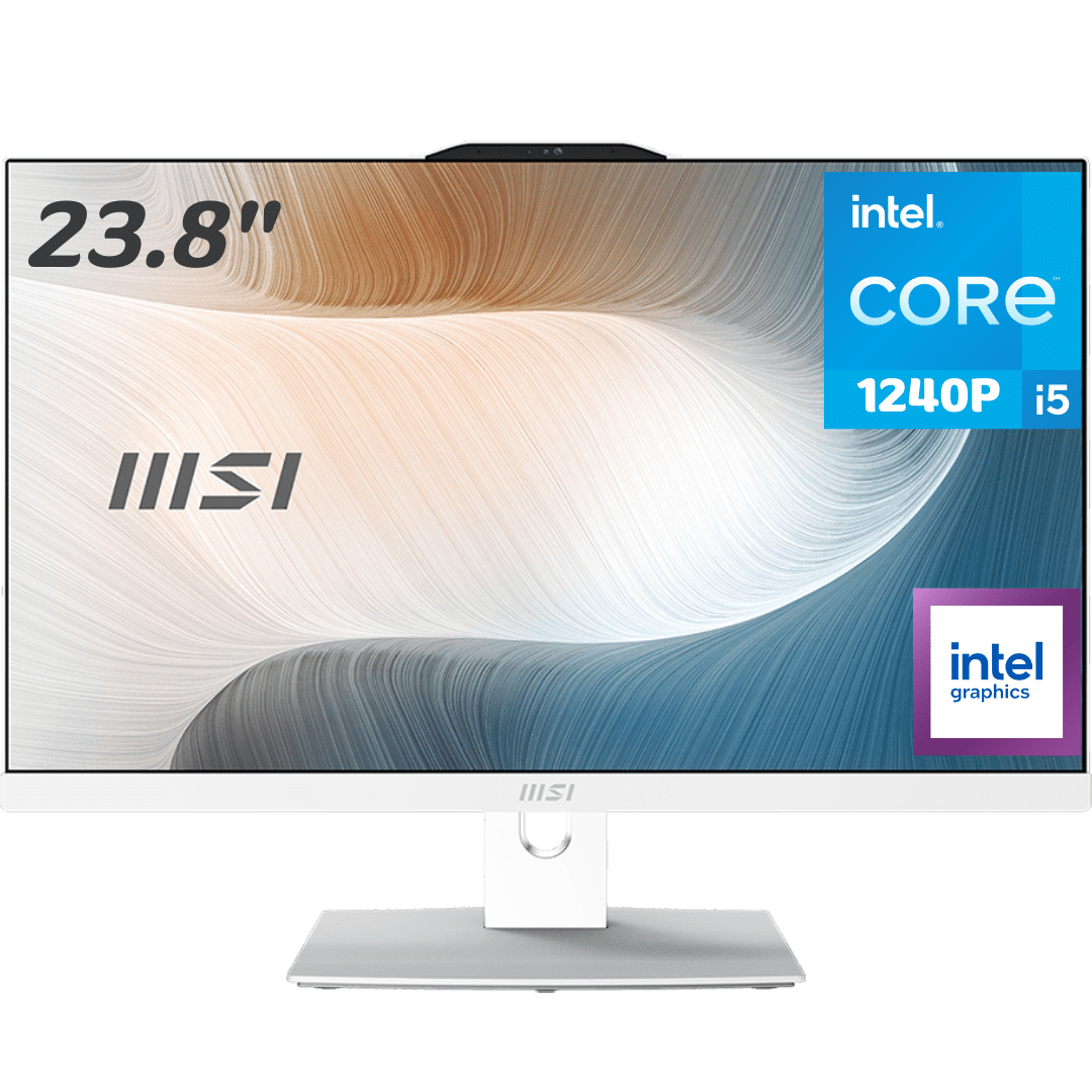 Msi Modern Am242tp 12m 236us - All-in-one - Core I5 1240p / Up To 4.4 ...