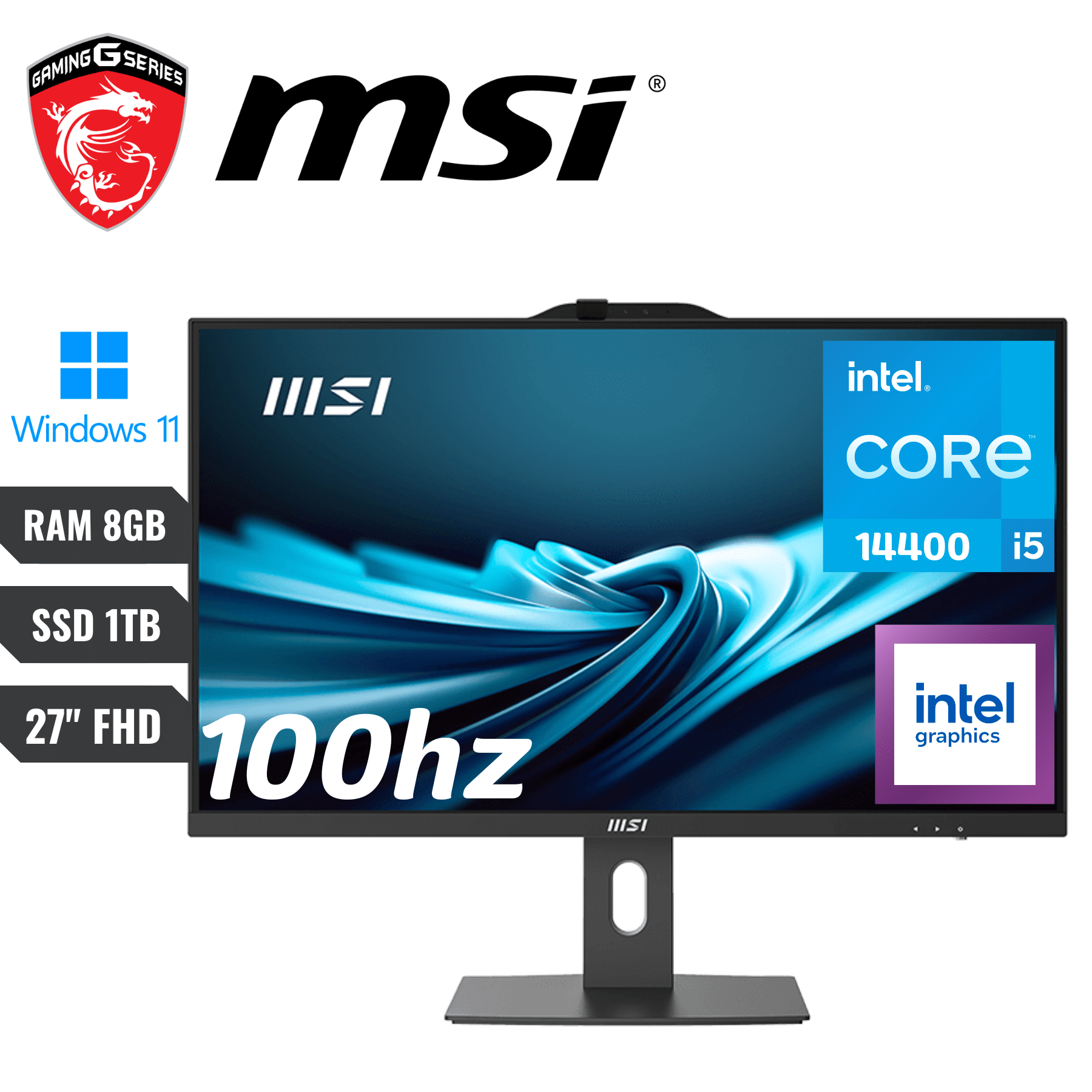 Msi Pro Ap272p 14m-603us All-in-one Computer - Intel Core I5 14th Gen ...