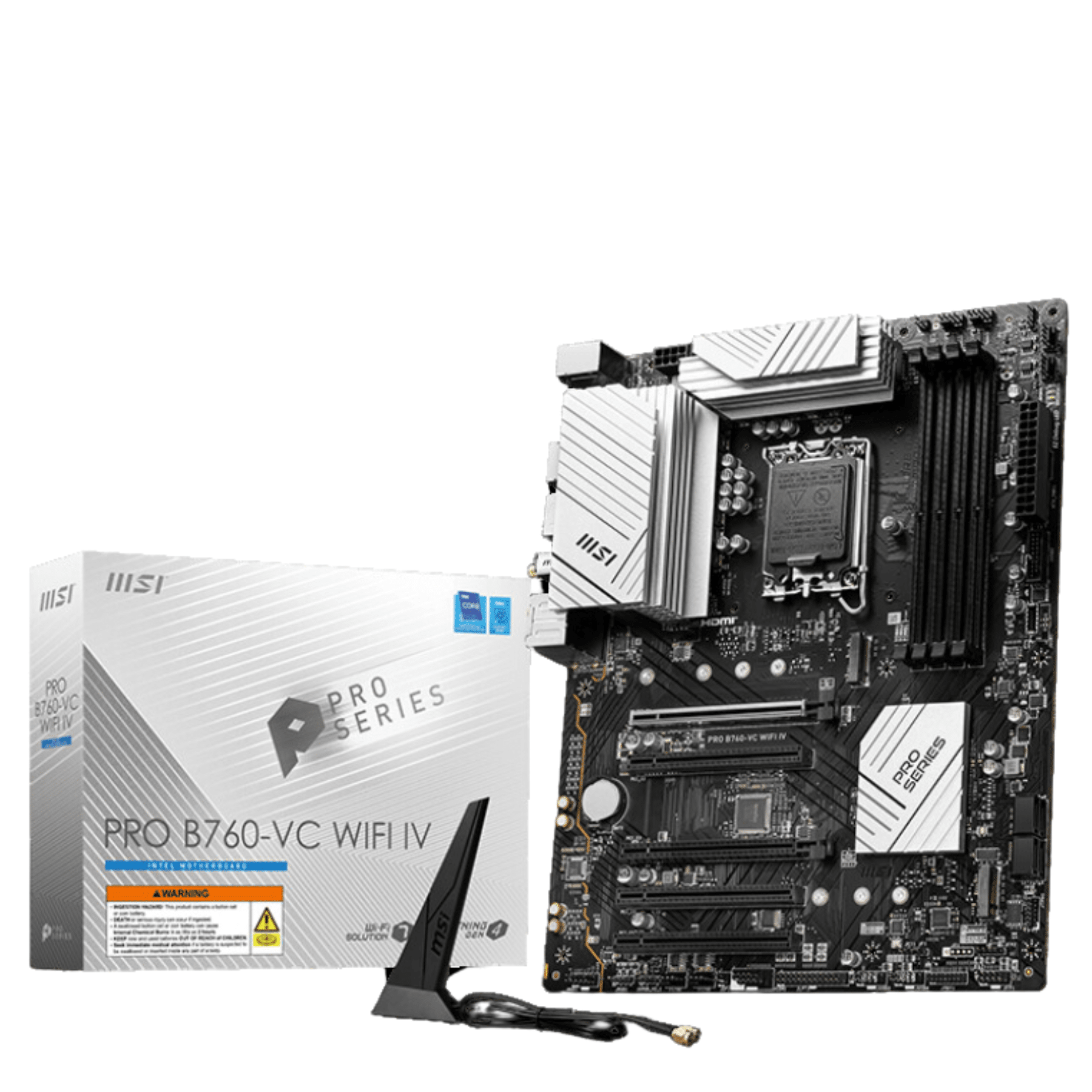Msi B760-vc Wifi Iv Gaming Desktop Motherboard - Intel B760 Chipset ...