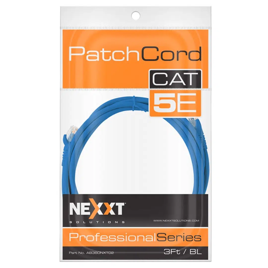 Nexxt - Cable De Interconexión - RJ-45 (M) A RJ-45 (M) - 90 Cm - UTP ...