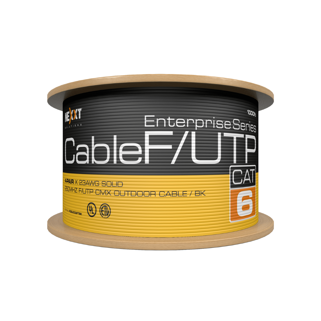 Nexxt Cable F/UTP Cat6 - Exterior - Negro - Redes - Cables A Granel ...