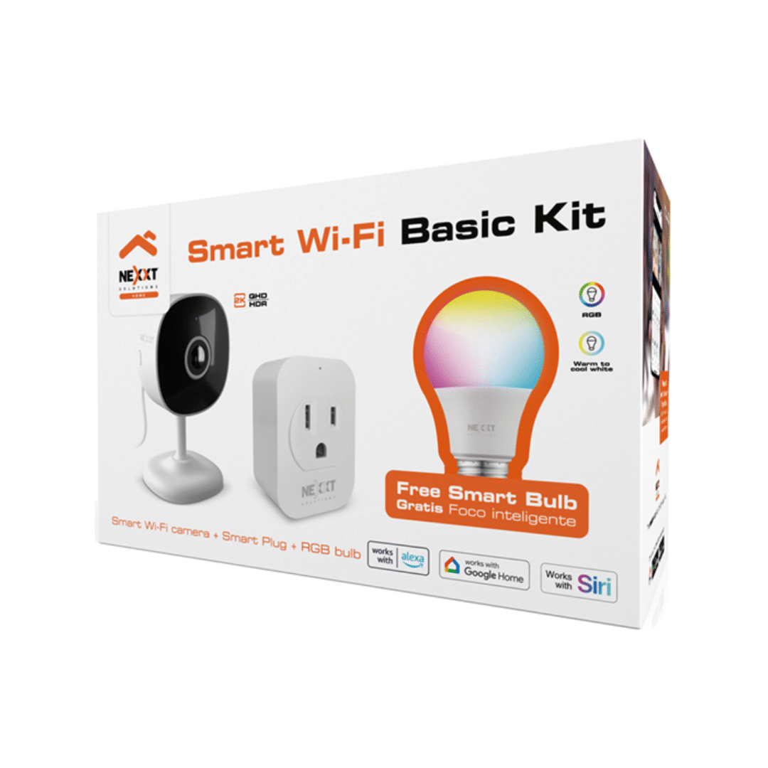 Nexxt Solutions Connectivity - Indoor Cam+plug+bulb - Seguridad Y ...