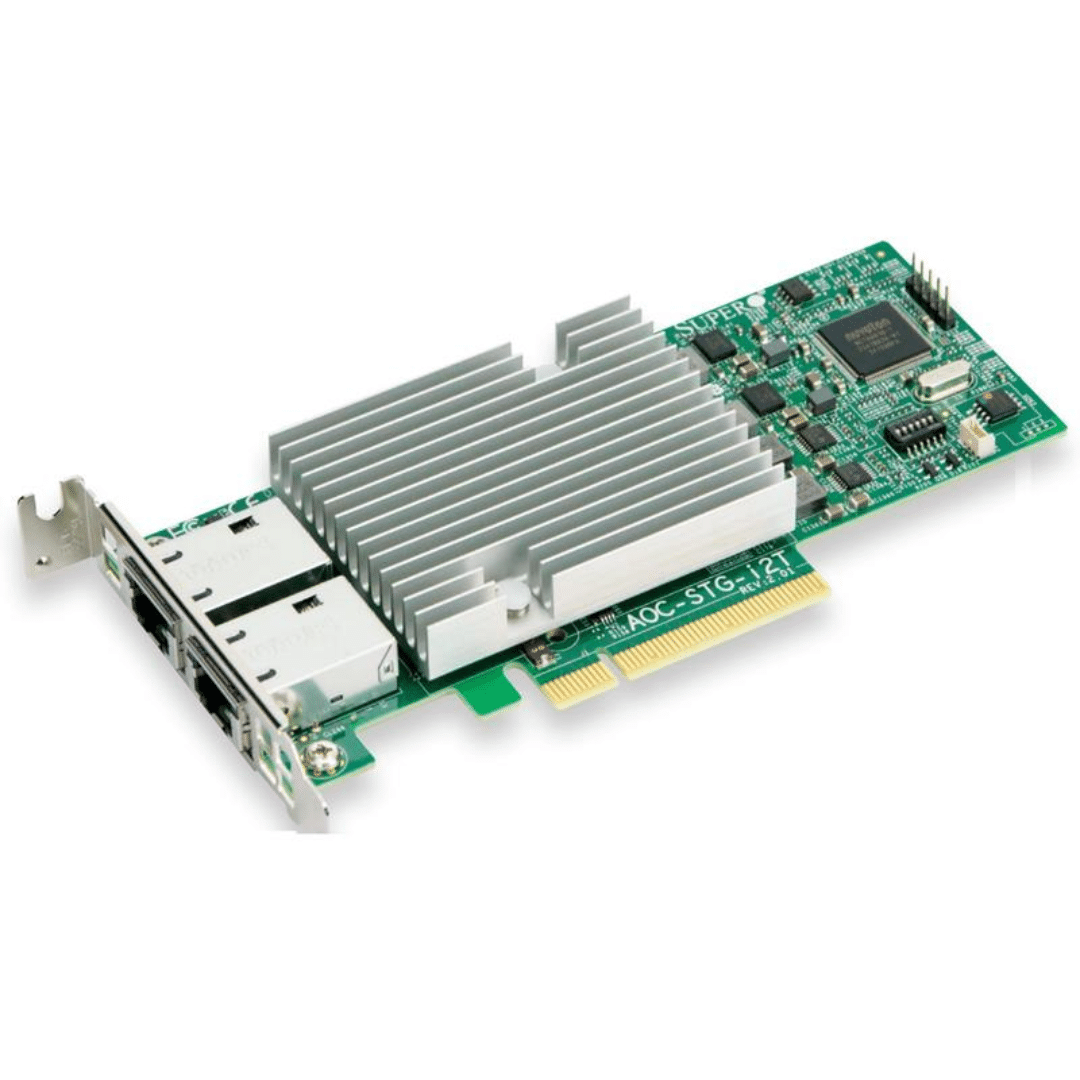 Supermicro Aoc-stg-i2t - Network Adapter - Pcie 2.1 X8 Low Profile ...
