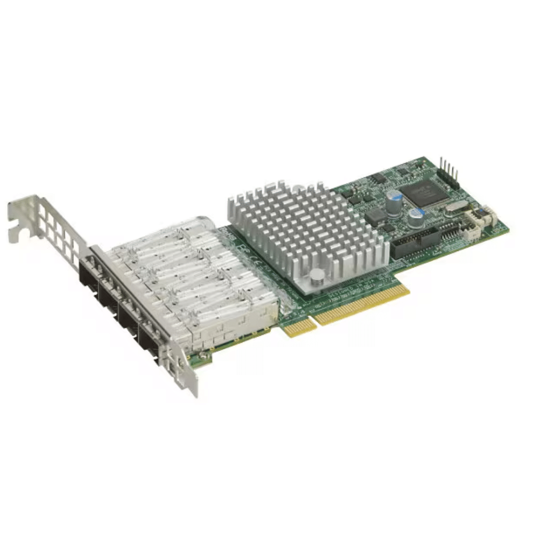 Supermicro Aoc-stg-i4s - Network Adapter - Pcie 3.0 X8 Low Profile - 10 ...