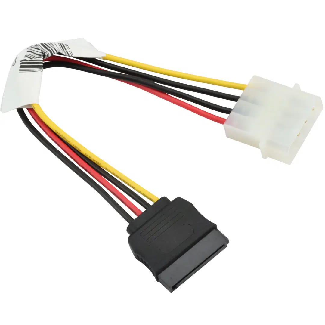 Supermicro Cbl-0080l - Power Adapter - 4 Pin Internal Power (m) To Sata ...