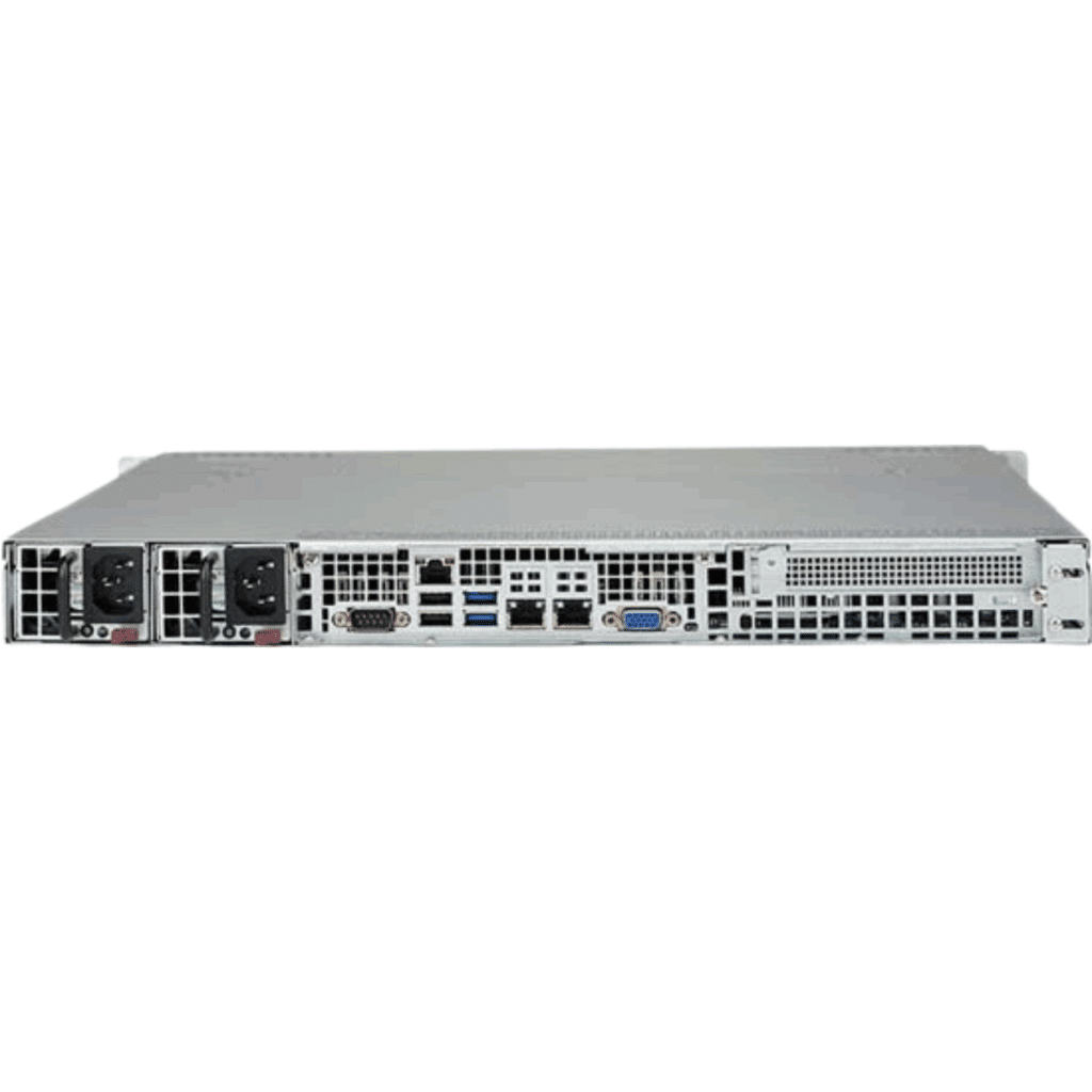 Supermicro Superserver 5019P-MTR Server Barebone System - 1U Rack ...