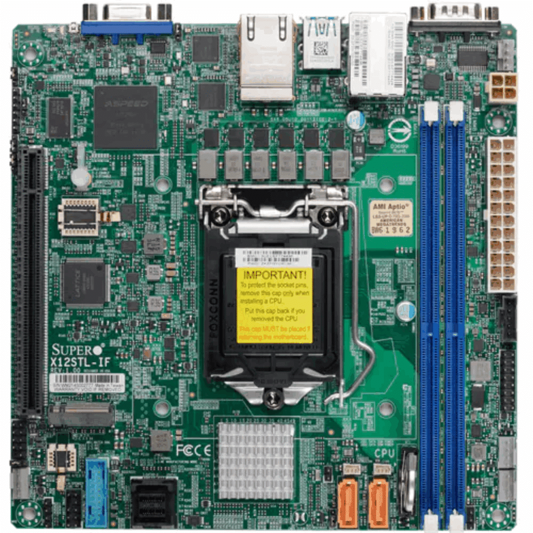 Supermicro X12stl-if Workstation Motherboard - Intel C252 Chipset ...