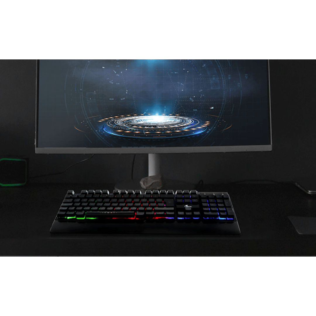 Teclado Para Gaming Xtech XTK-510S - Español - Iluminación LED Multi ...