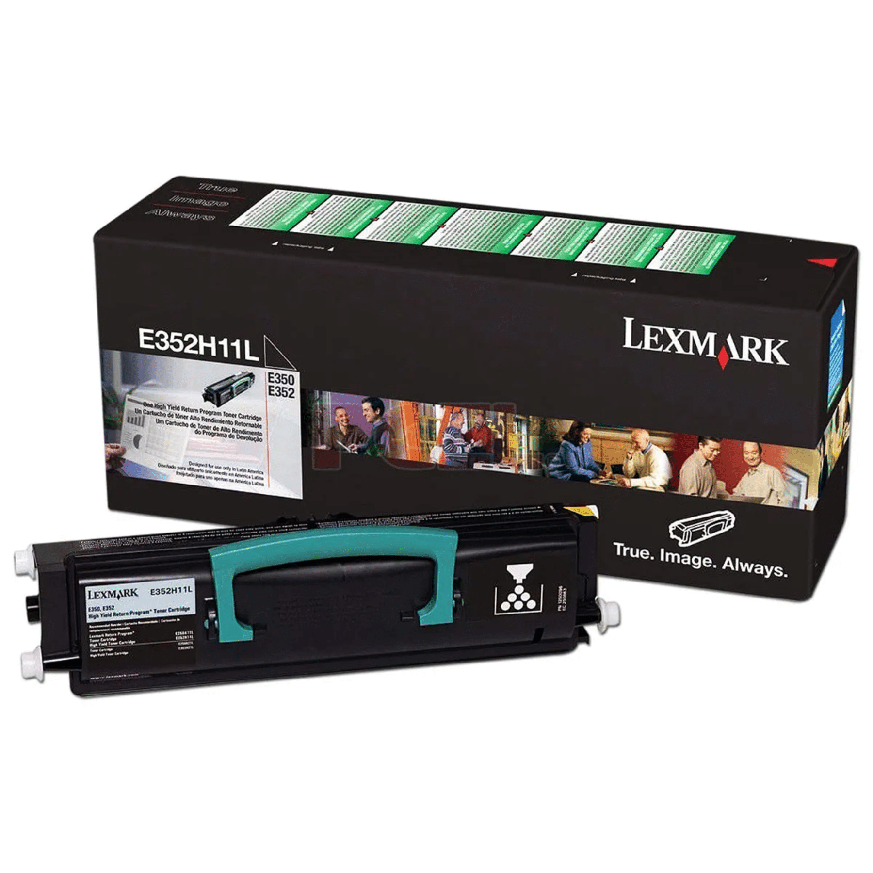 Lexmark - Alto Rendimiento - Negro - Original - Cartucho De Tóner LRP ...