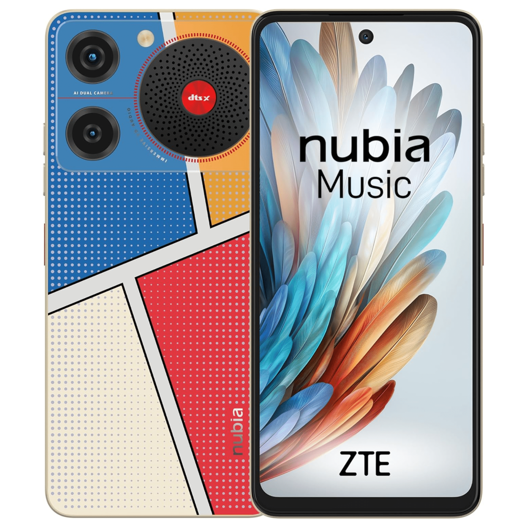 ZTE Nubia Music - Smartphone - Android - Touch - 4+4+128 Pop Art ...
