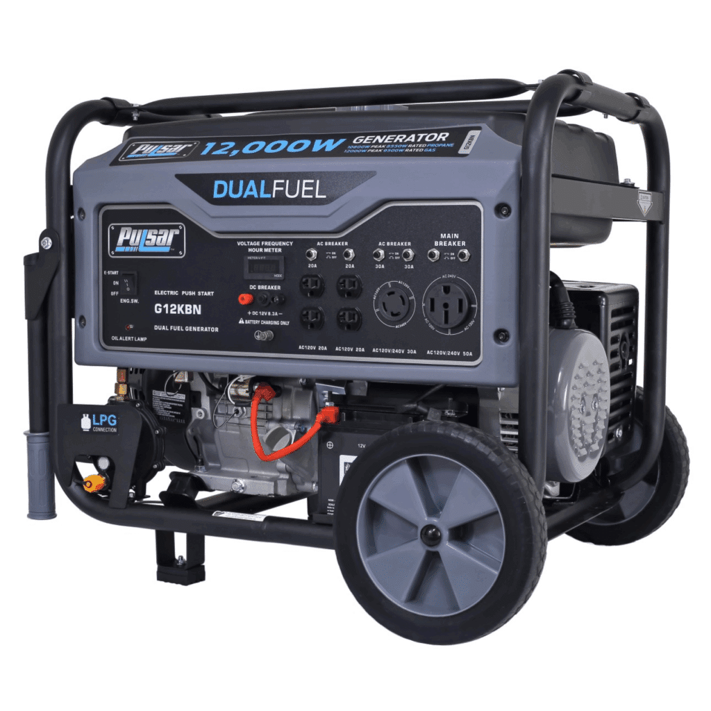 Generador Electrico A Gasolina Americano Pulsar 12,000w (12kw) Dual ...