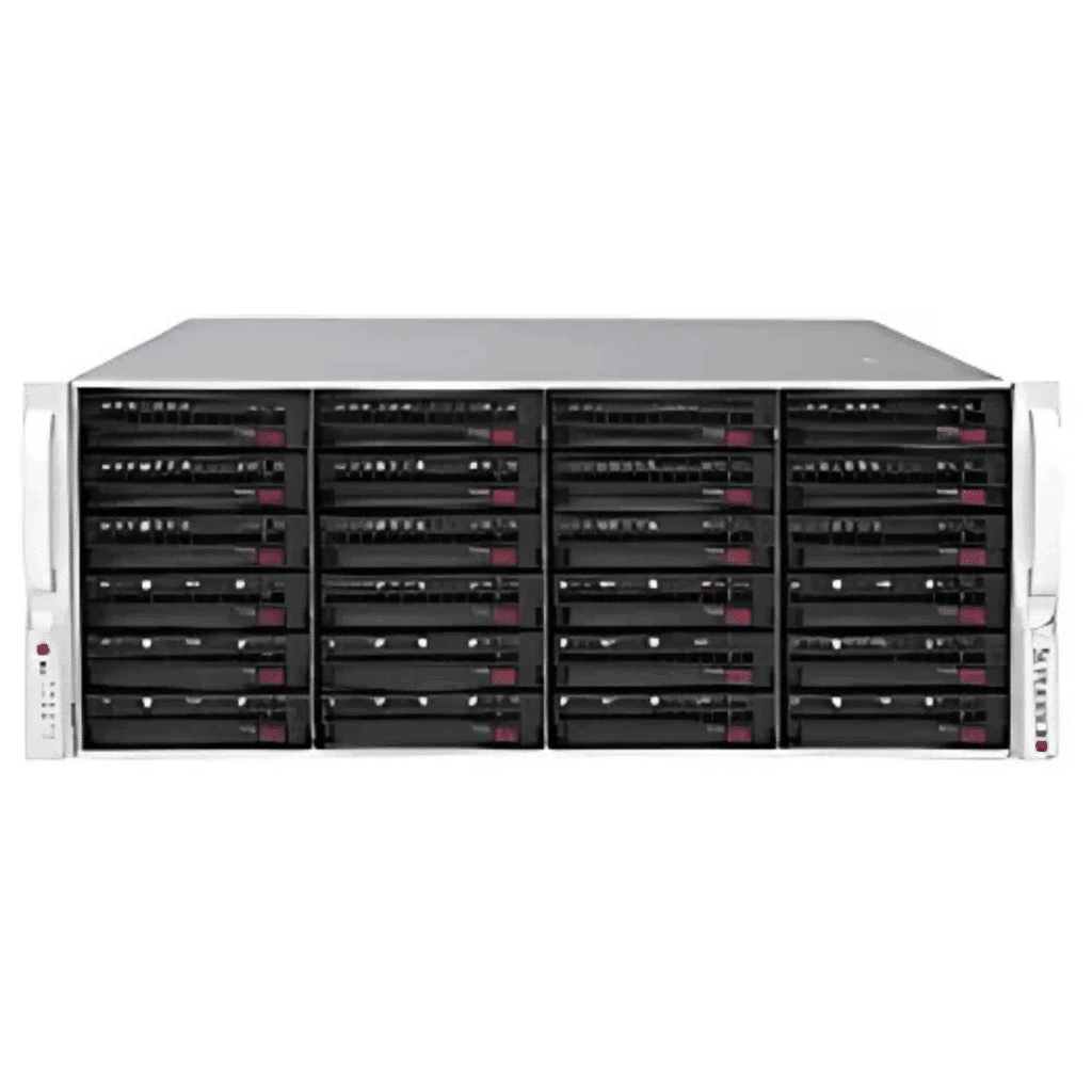 Supermicro 4u Front-loading Storage Server With 24 Hot-swap 3.5" Sas ...