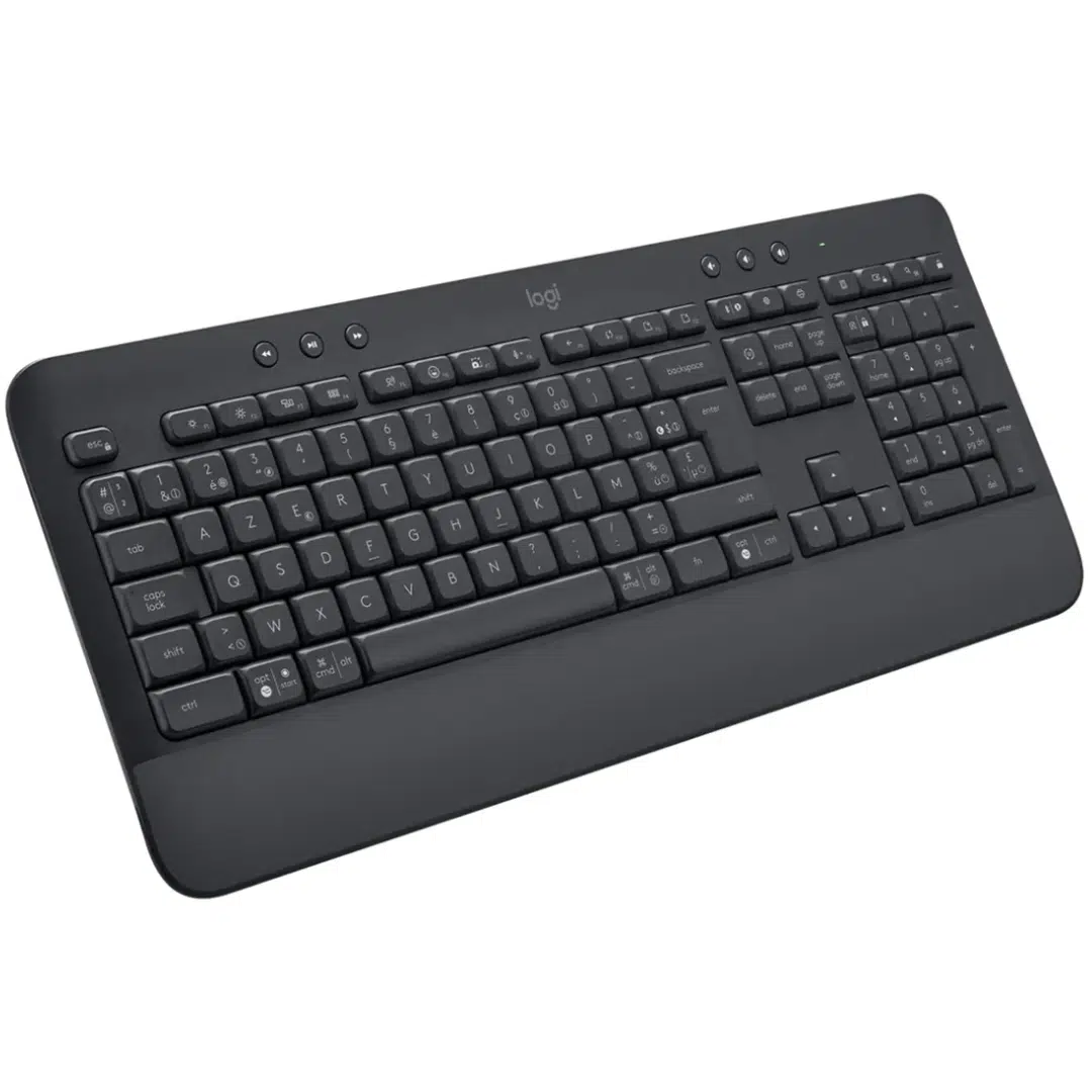 Teclado Logitech K650 Signature Bt Logibolt Wireless Black - Teclados ...
