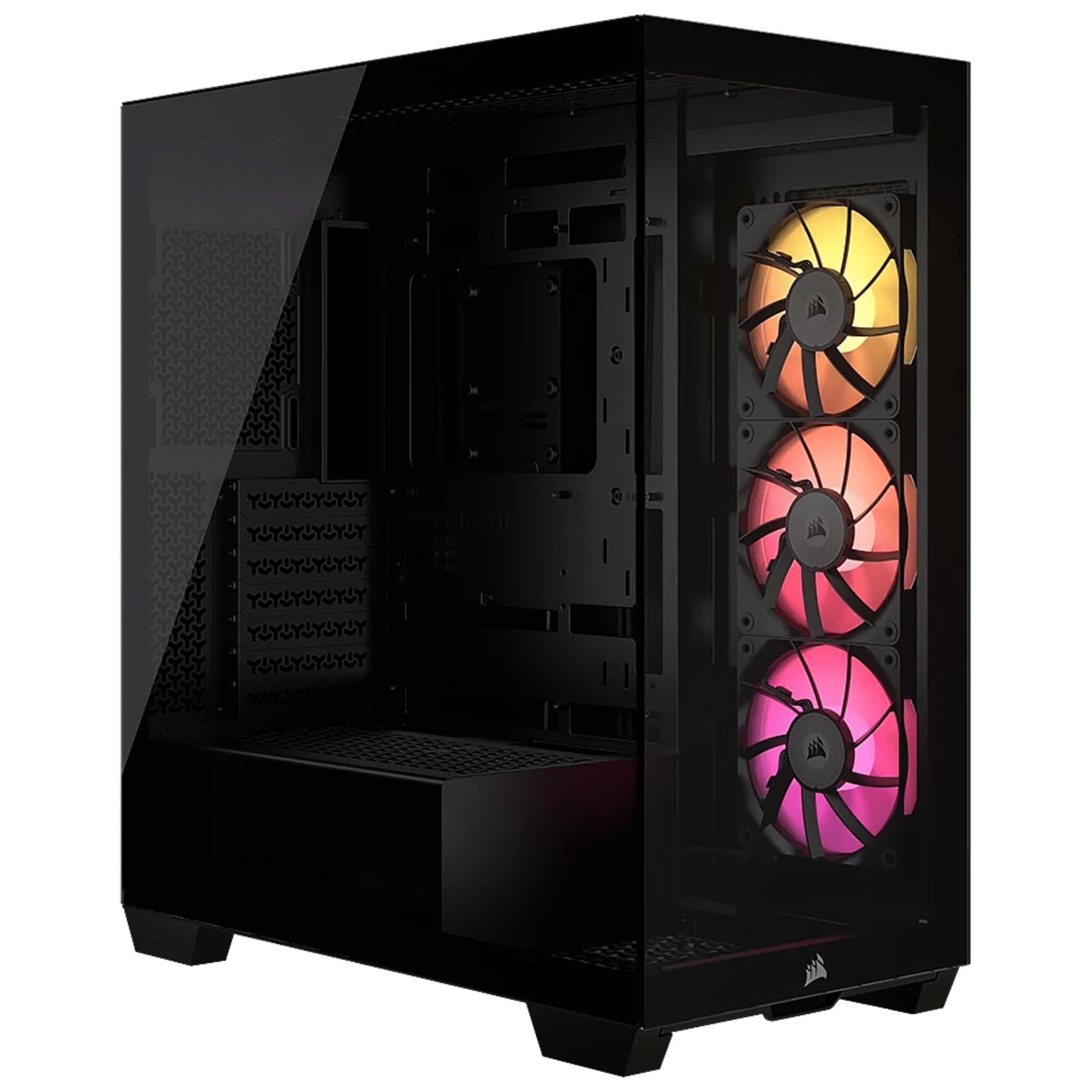Case Corsair Atx Icue Link 3500x Rgb Mid-tower Tempered Glass N-ps 3ven ...