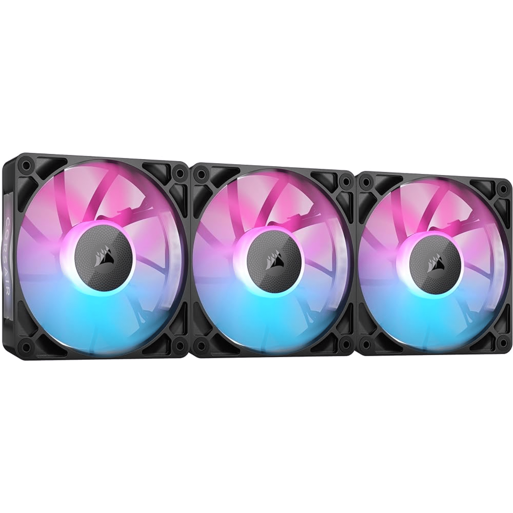 Fan Triple Starter Kit Corsair Icue Link Rx120 Rgb 120mm Pwm Black ...
