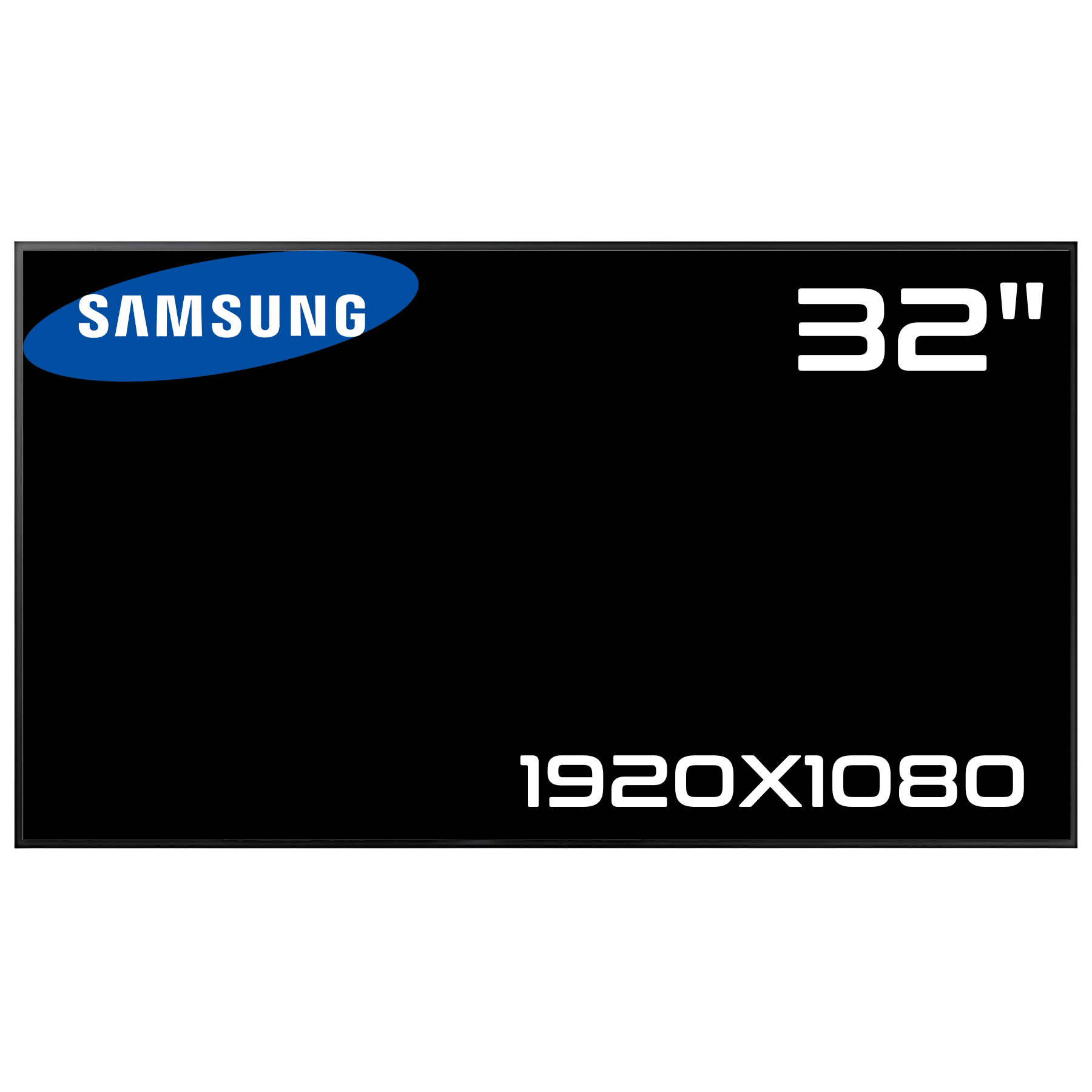 Monitor Samsung 32inch Commercial Display Led-24/7 Dp Hdmi Usb2.0 1920x1080 Negro - Monitores ...