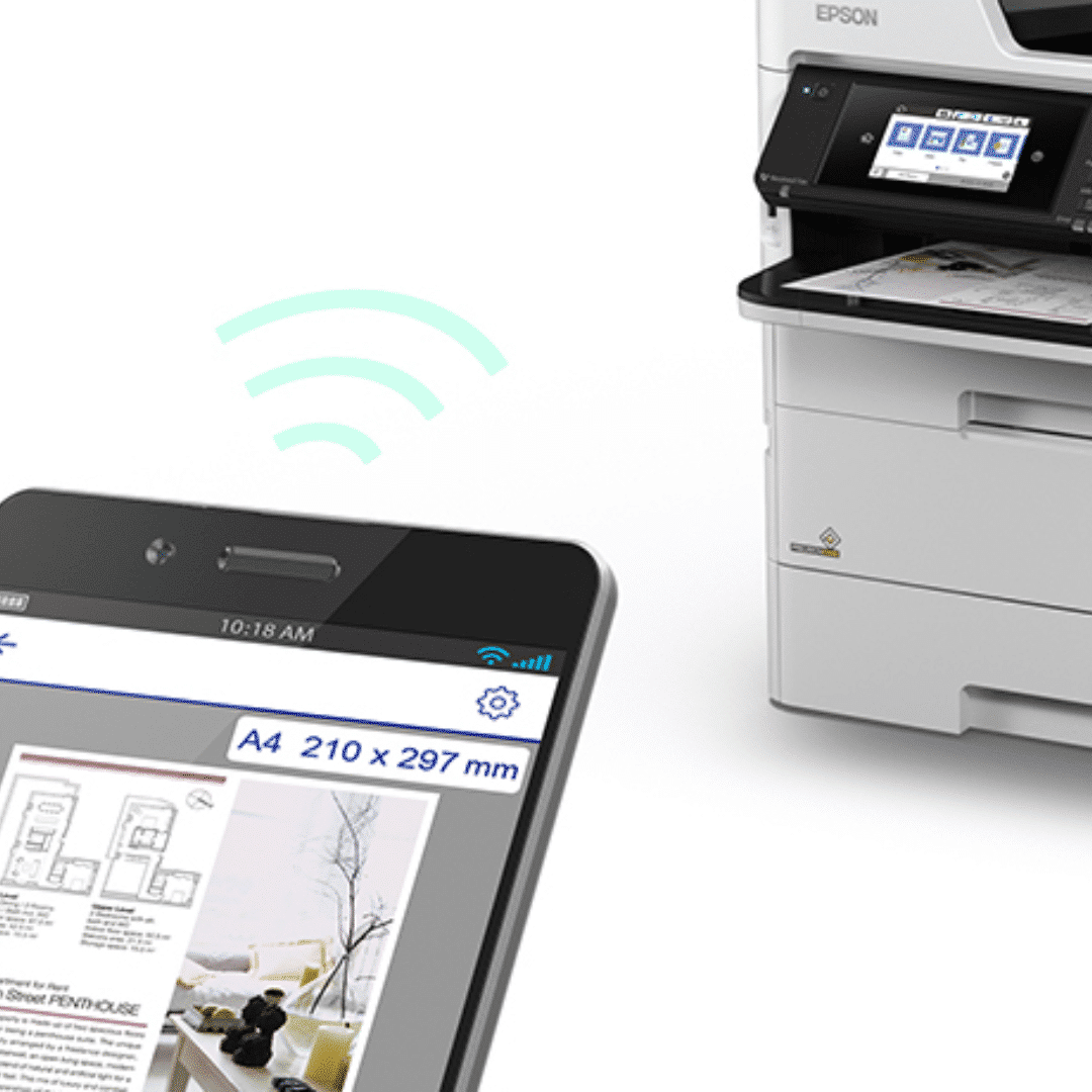Epson WF-C579R - Workgroup Printer - Scanner / Printer / Copier / Fax ...