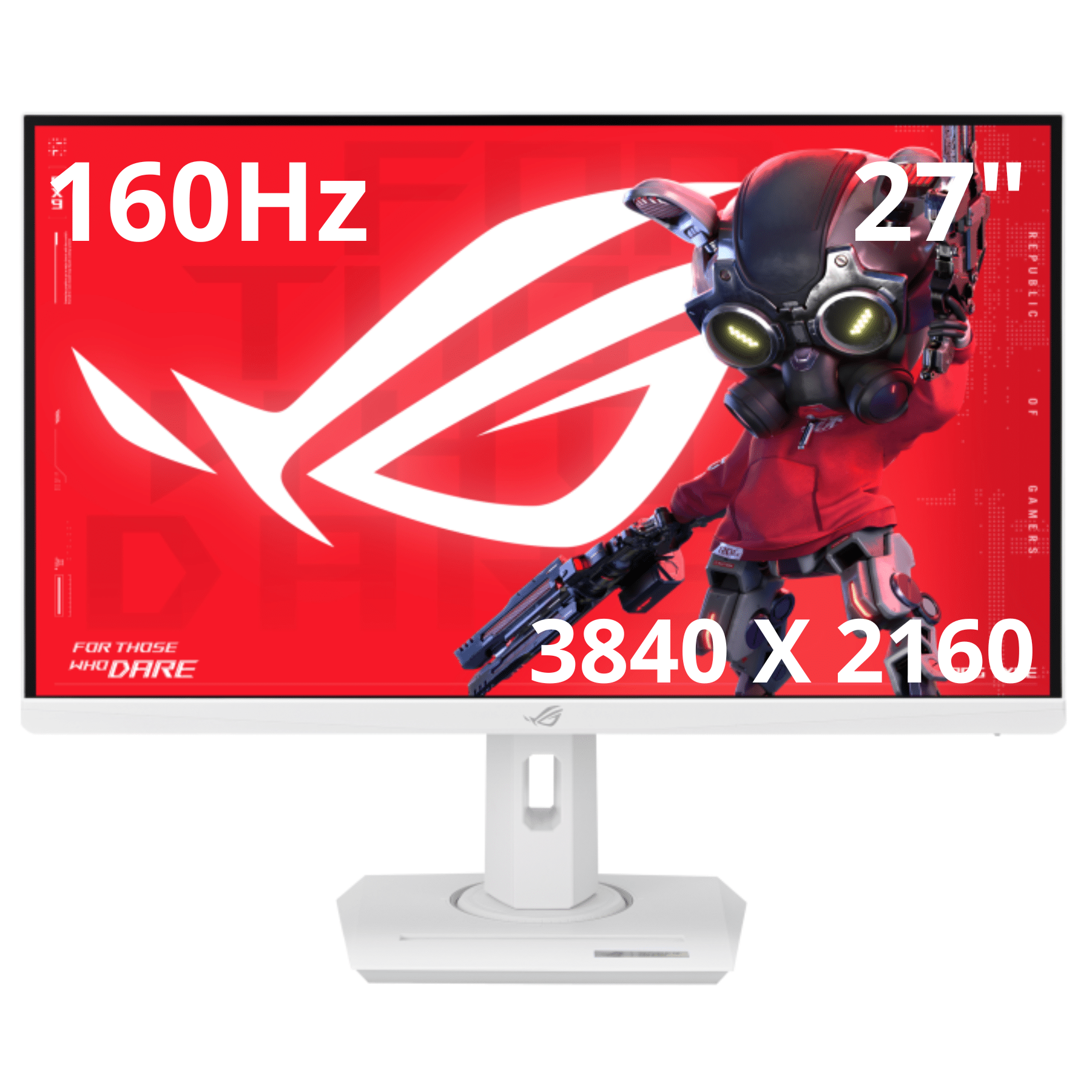 Asus Rog Strix Xg27ucg-w 27" Class 4k Uhd Gaming Lcd Monitor - 16:9 ...