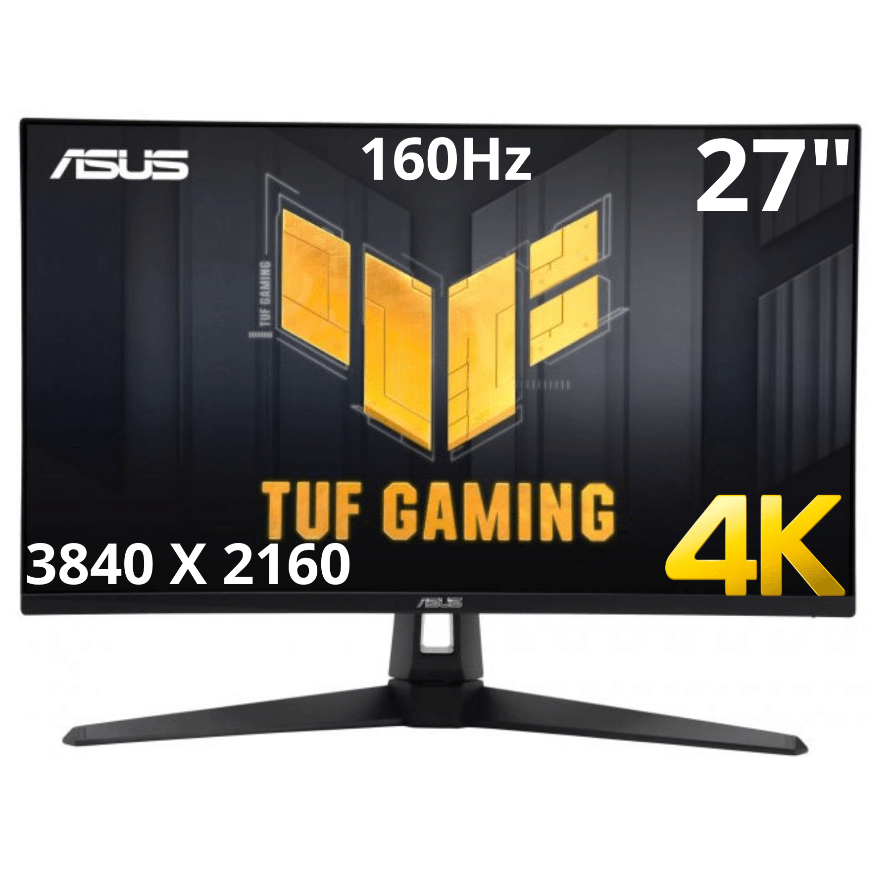 Tuf Vg27uq1a 27" Class 4k Uhd Gaming Led Monitor - 16:9 - Black - 27 ...