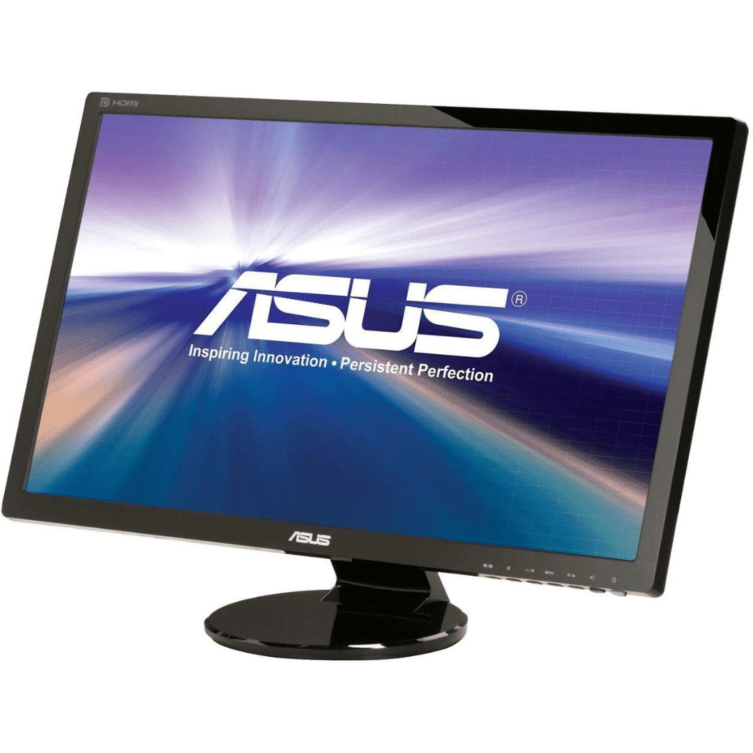 Asus Ve228h Full Hd Lcd Monitor - 16:9 - Black - 21.5" Viewable - Led ...