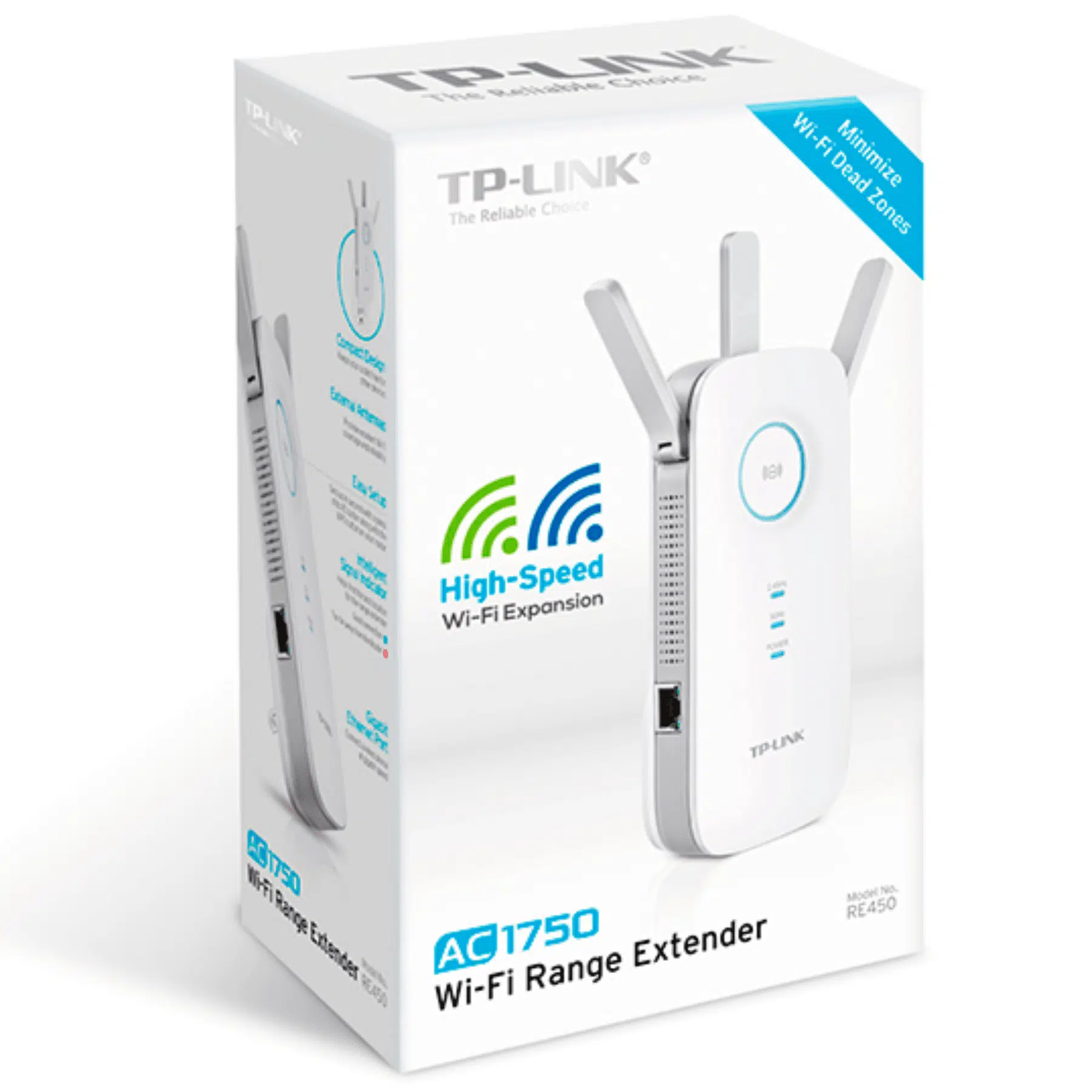 Extensor De Cobertura Wi-fi Ac1750 Re450 - Redes - RE450