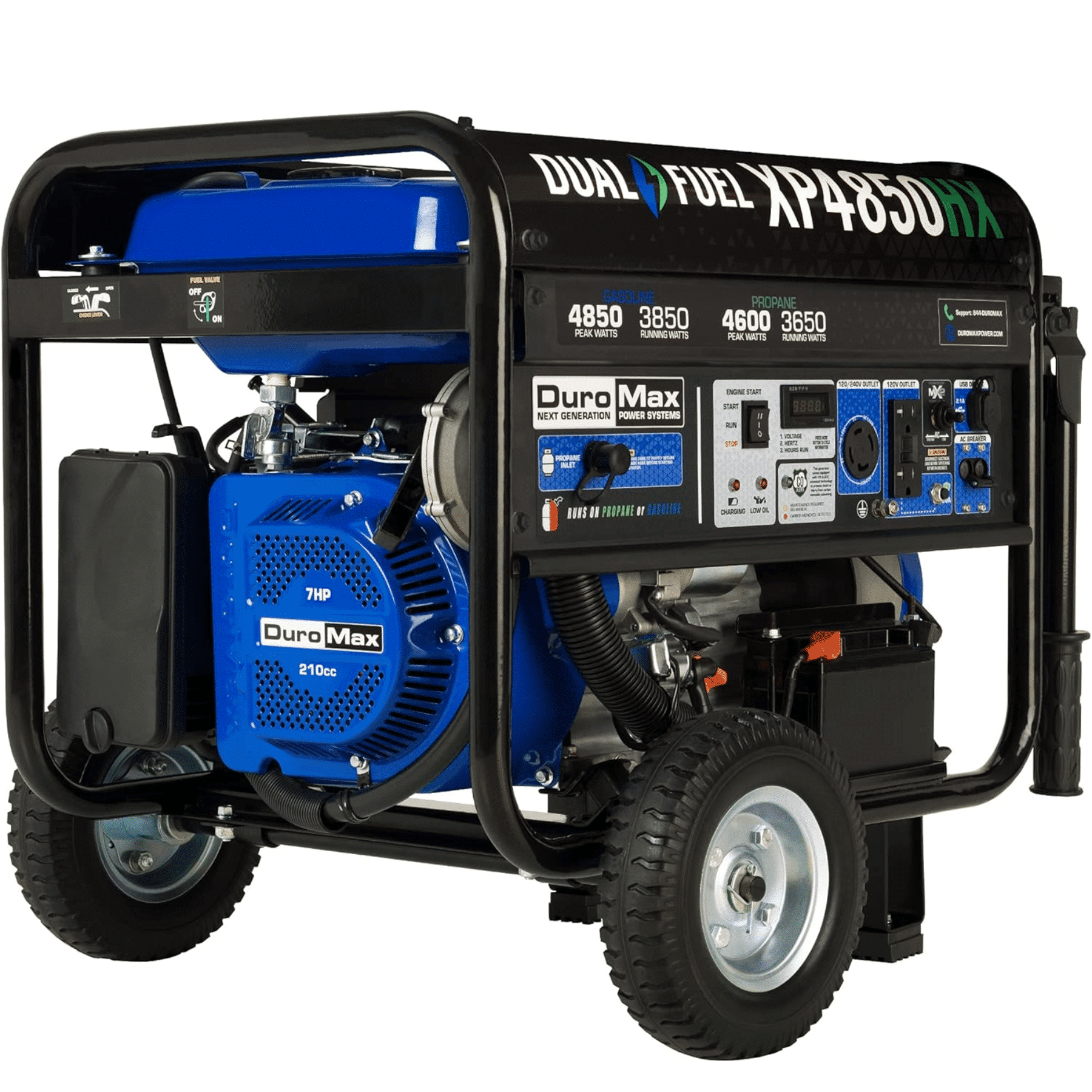 Generador Duromax/xp4850hx Portatil Dual Fuel 4850w Co Alert - T-XP4850HX